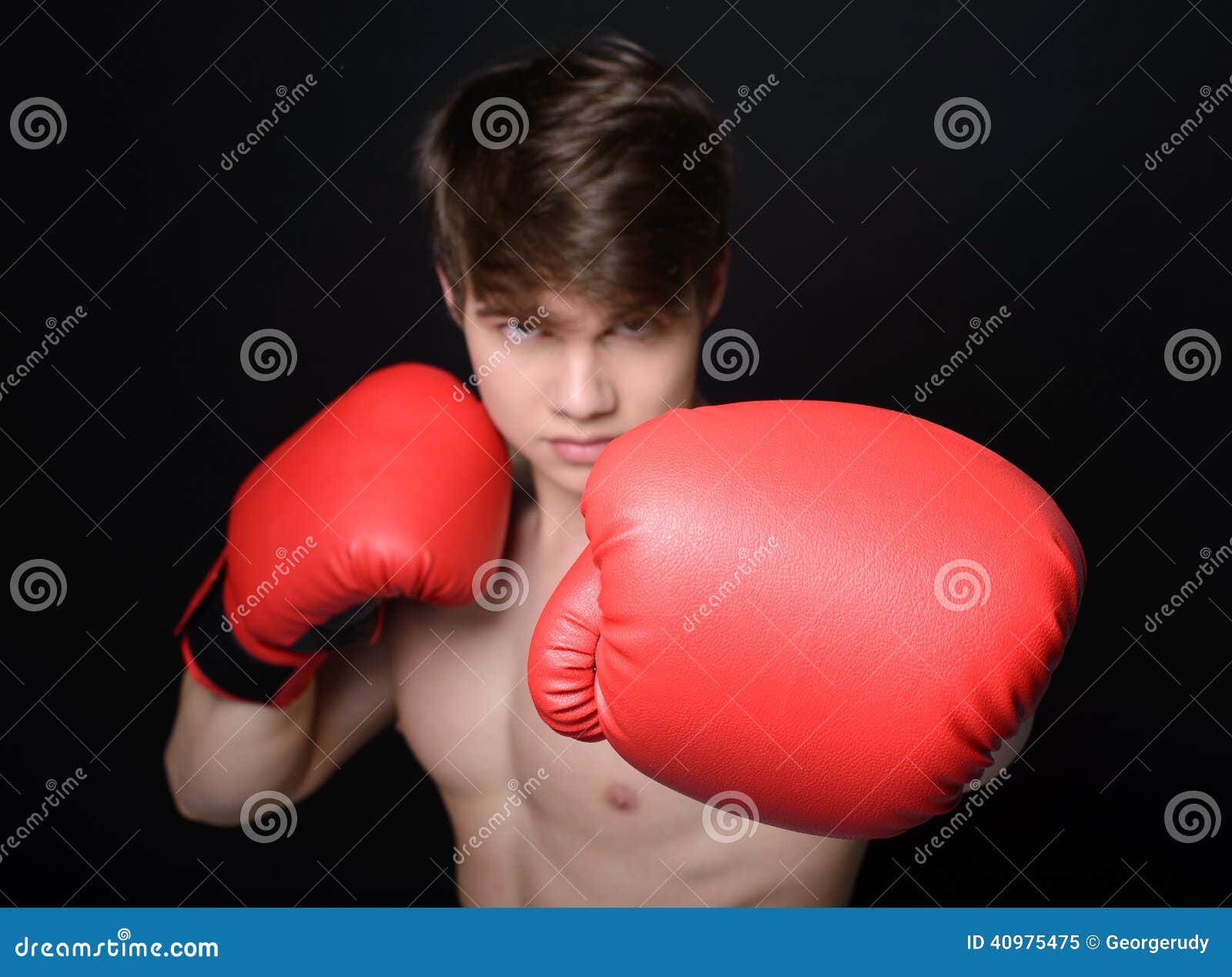 Boxer Man stock image. Image of isolated, handsome, body - 40975475