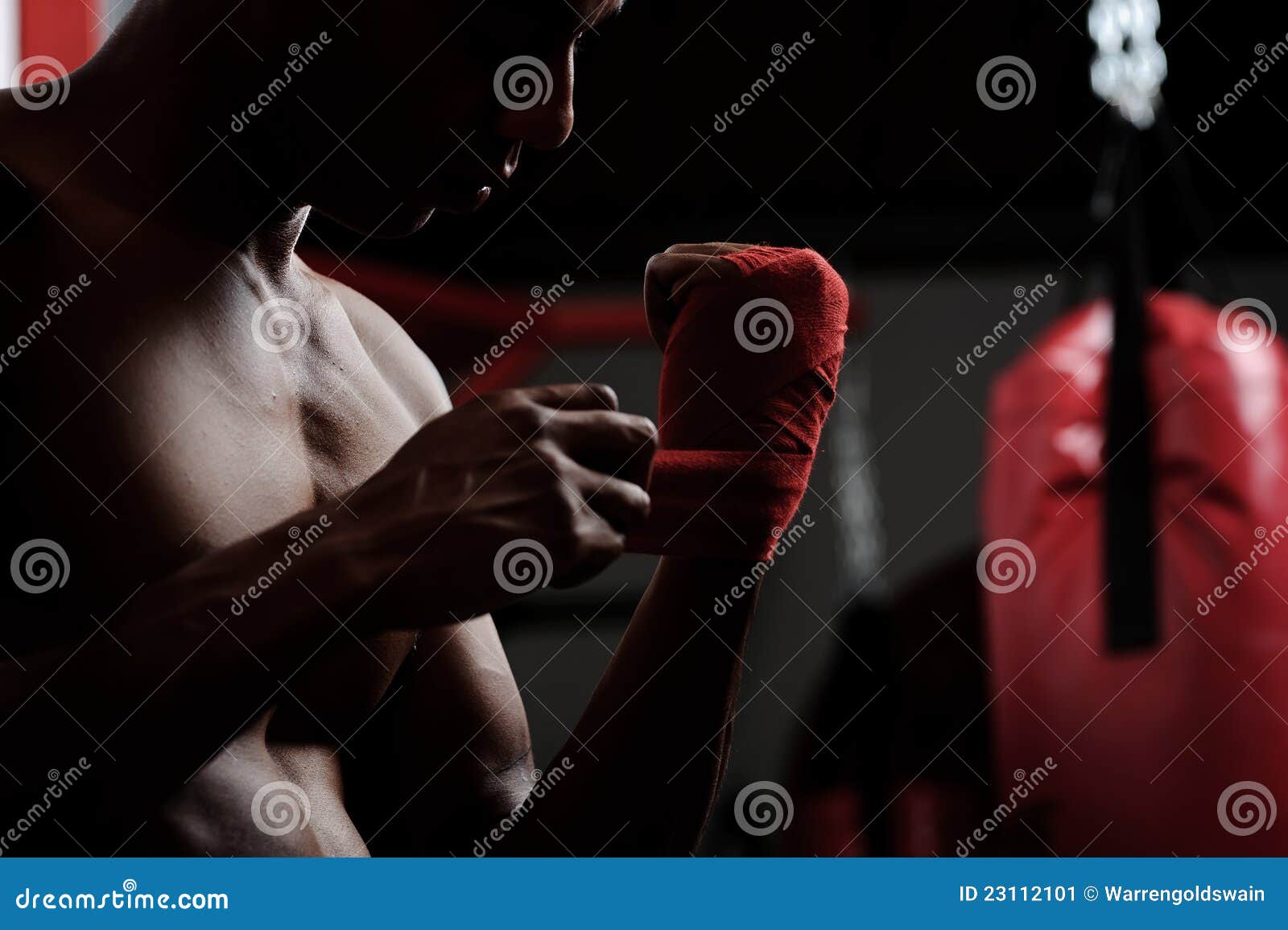 Boxer protection stock image. Image of arts, person, dark - 23112101