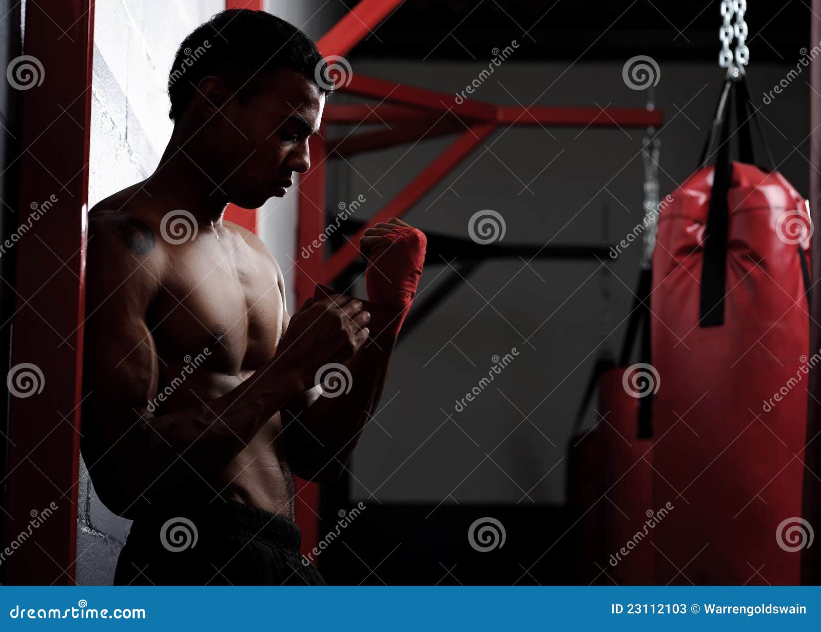 Boxer protection stock image. Image of fitness, ethnic - 23112103