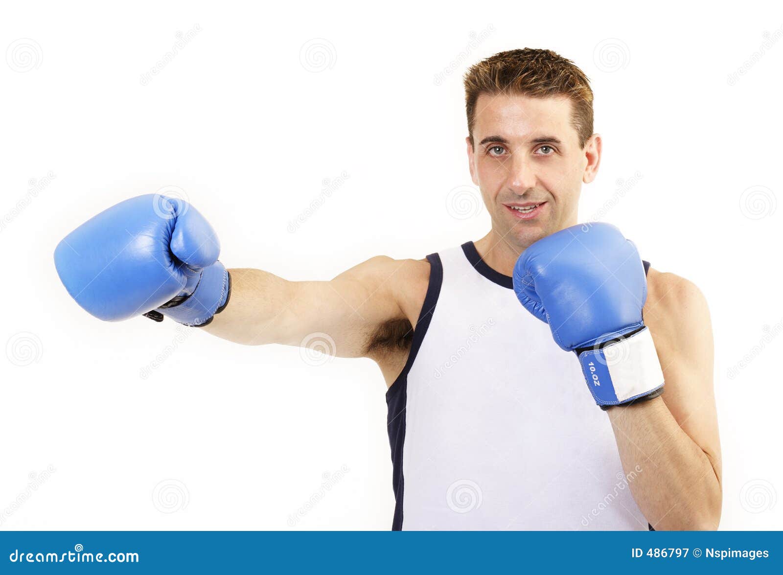 Boxer punch stock image. Image of health, exercise, boxing - 486797