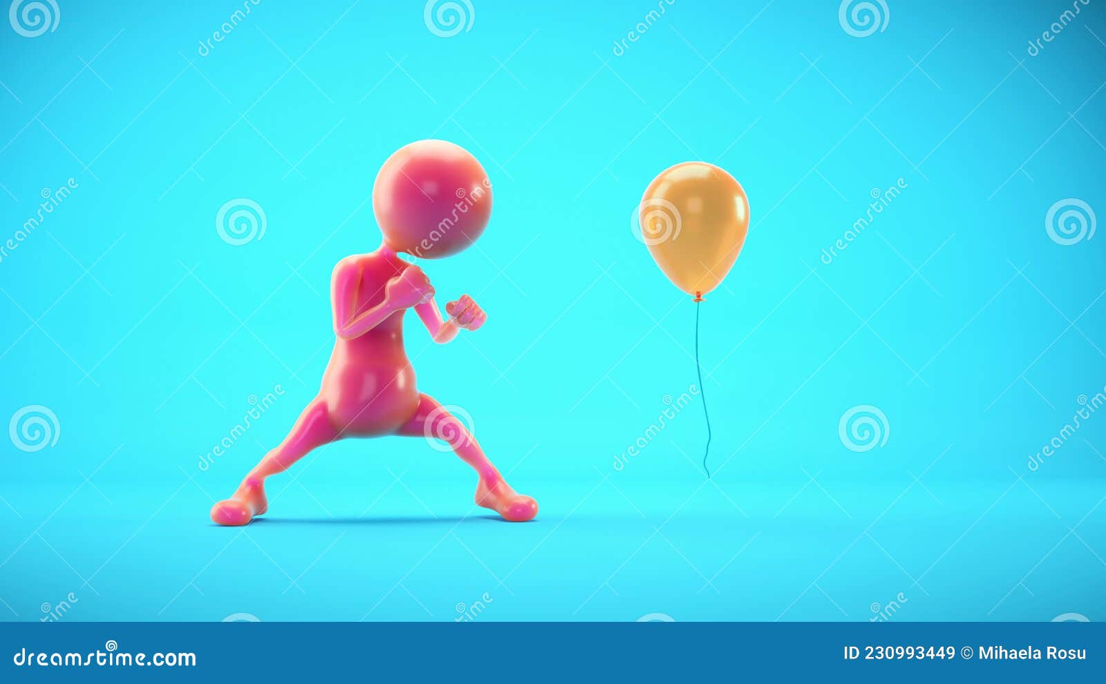 Boxer-punching-bag-DWG Vector Illustration | CartoonDealer.com #109881992