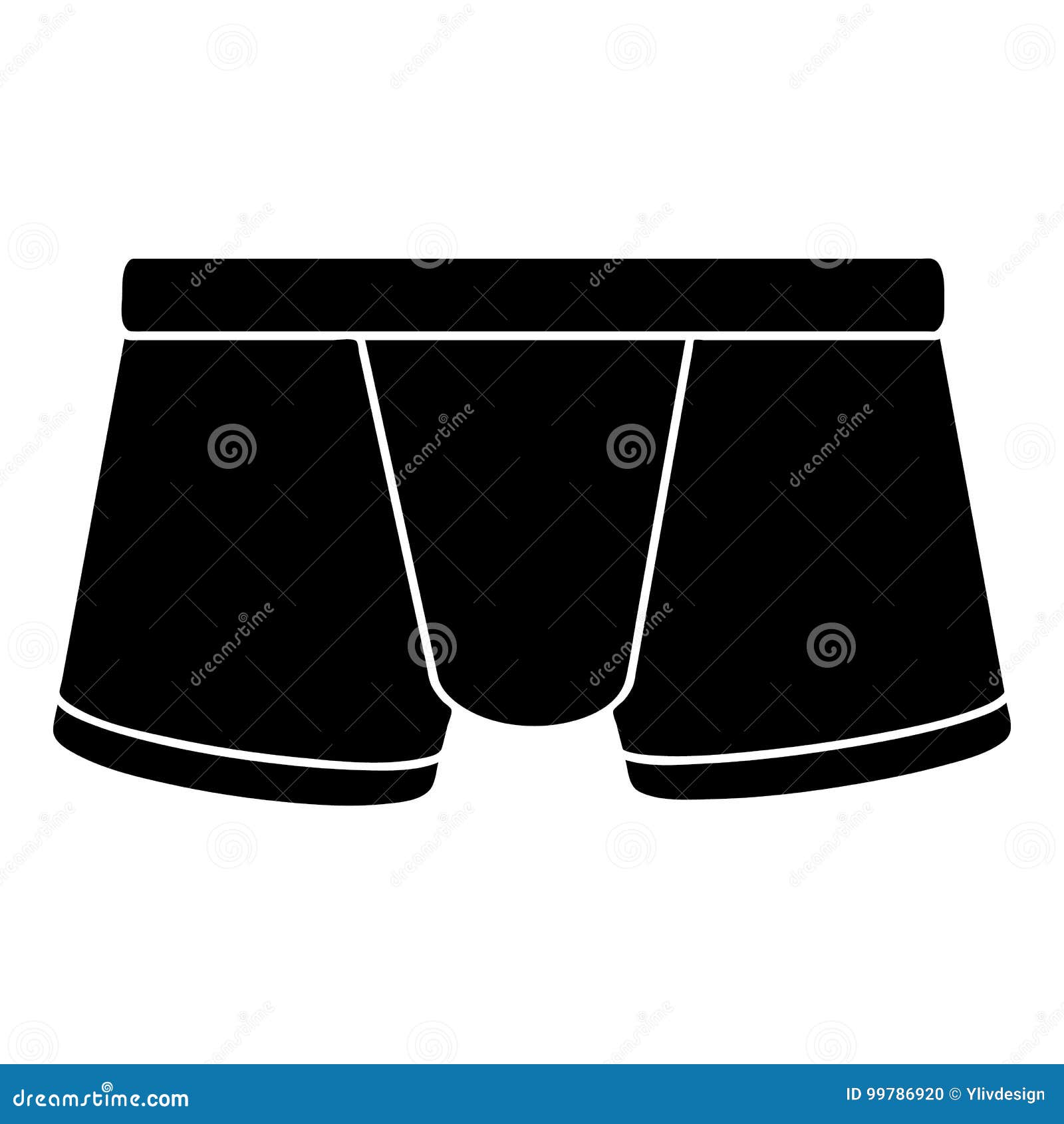 Boxers Underpants Icon, Simple Black Style Stock Vector - Illustration ... Boxers Underpants Icon, Simple Black Style Stock Vector - Illustration ...