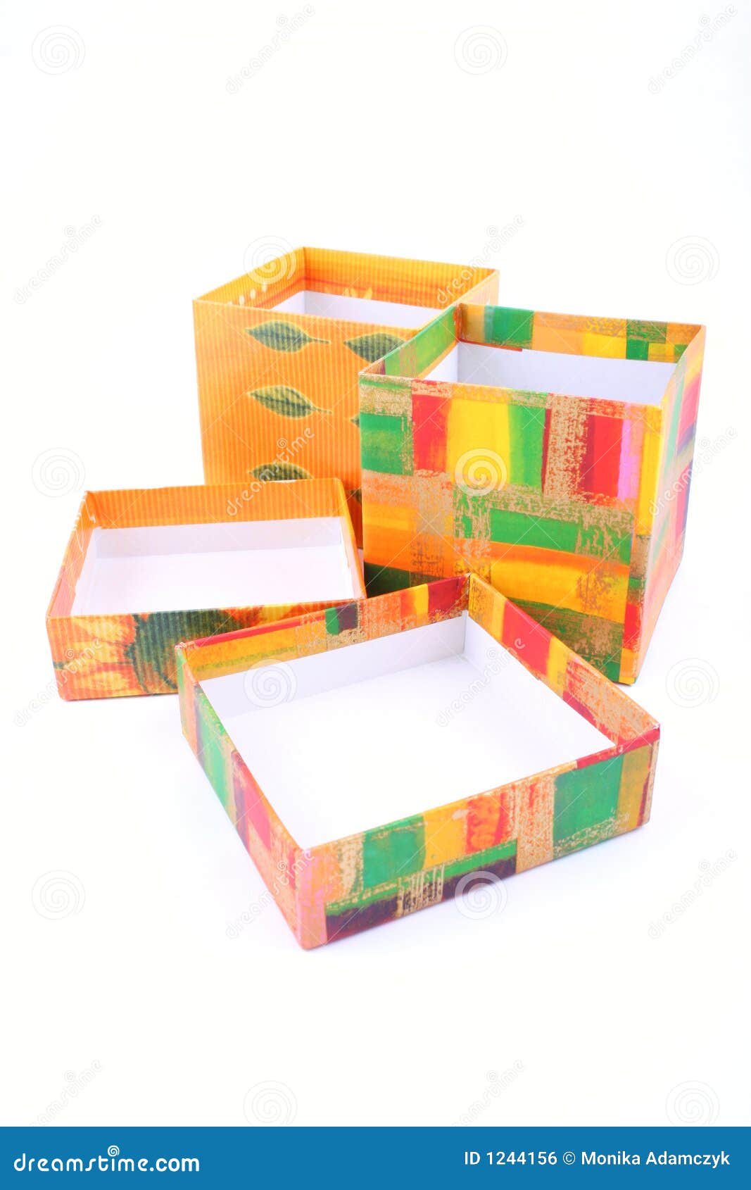 Boxes stock photo. Image of open, boxes, gift, decoration - 1244156