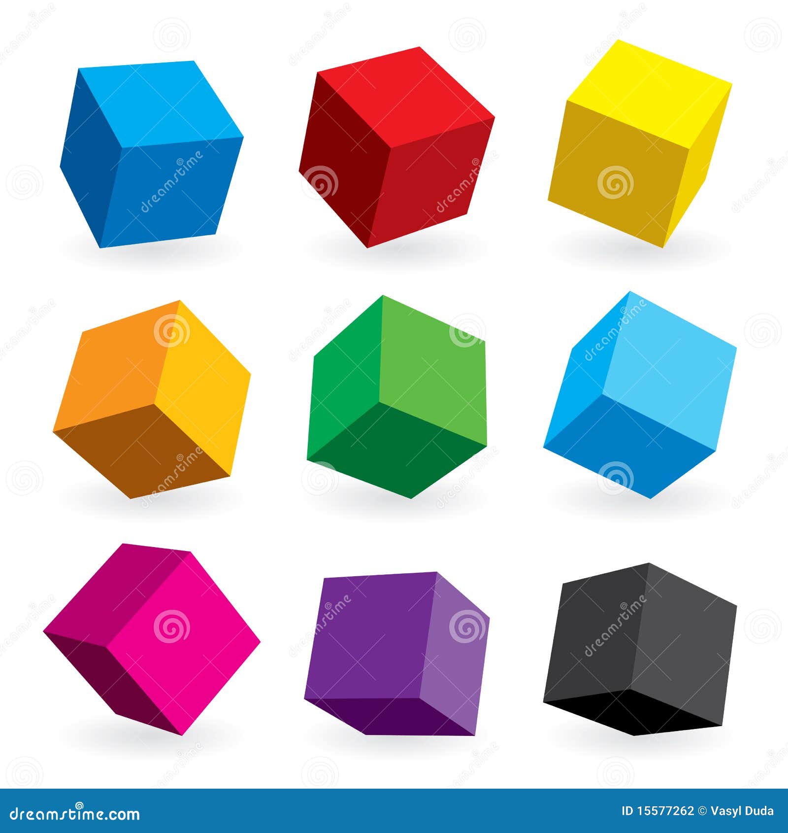 Boxes stock vector. Illustration of design, white, shape - 15577262