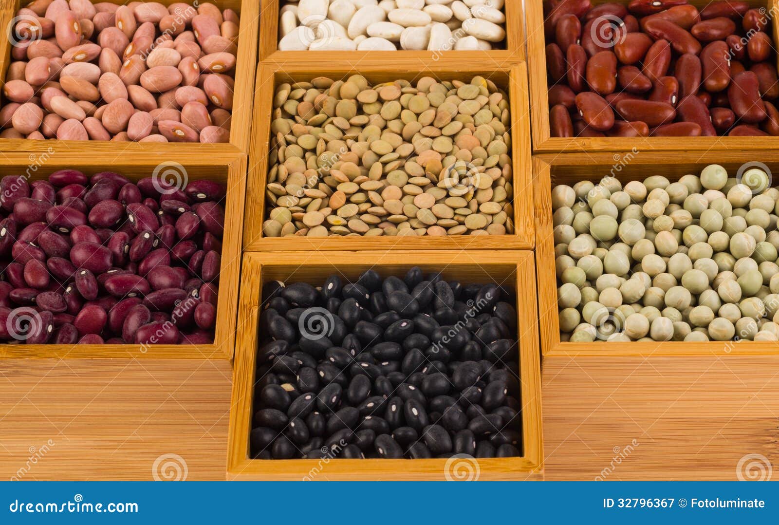 Boxes of beans stock image. Image of healthy, health - 32796367