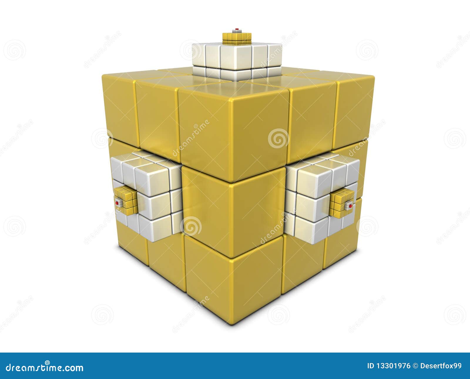 Boxes in box stock illustration. Illustration of blank - 13301976