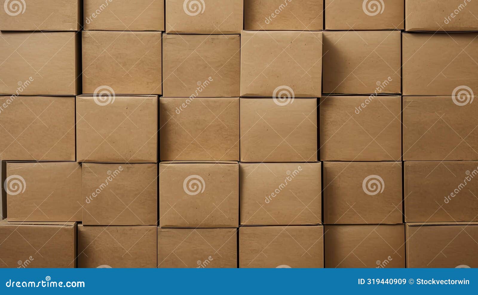 Boxes Brown Cardboard Texture Stock Illustration - Illustration of ...