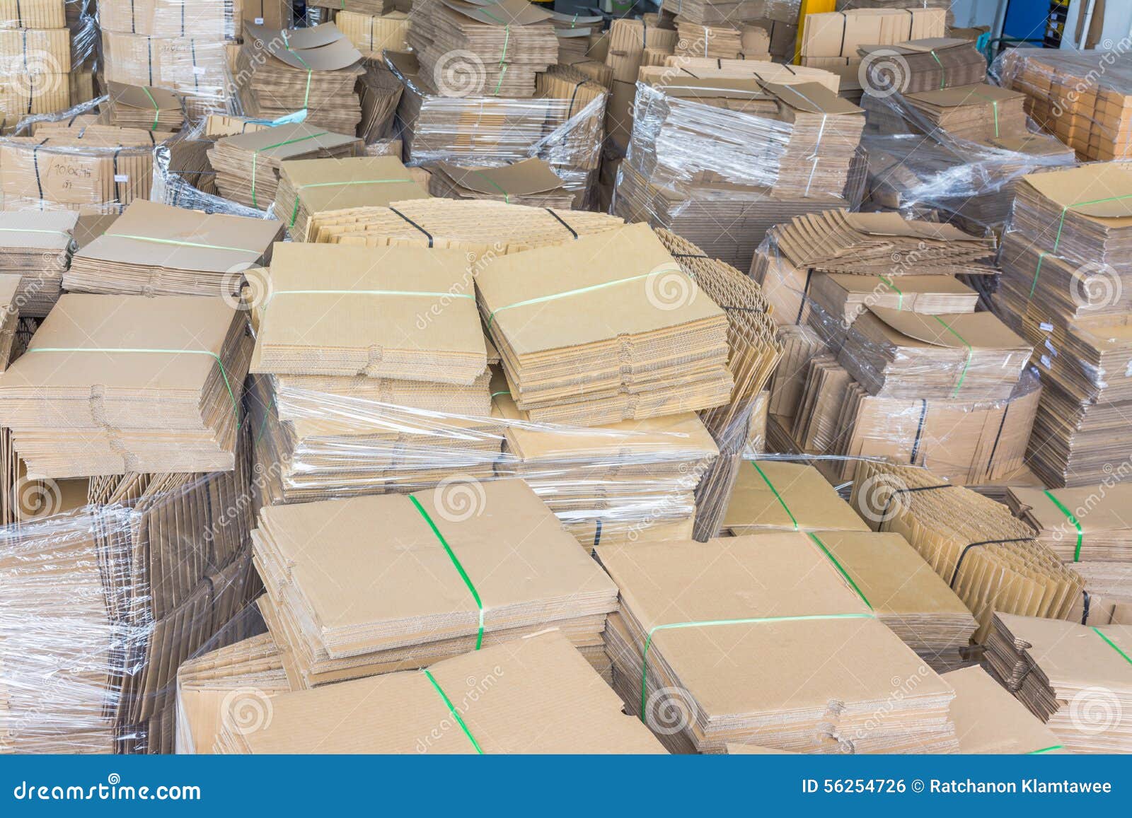 Boxes and Components stock photo. Image of carton, packing - 56254726