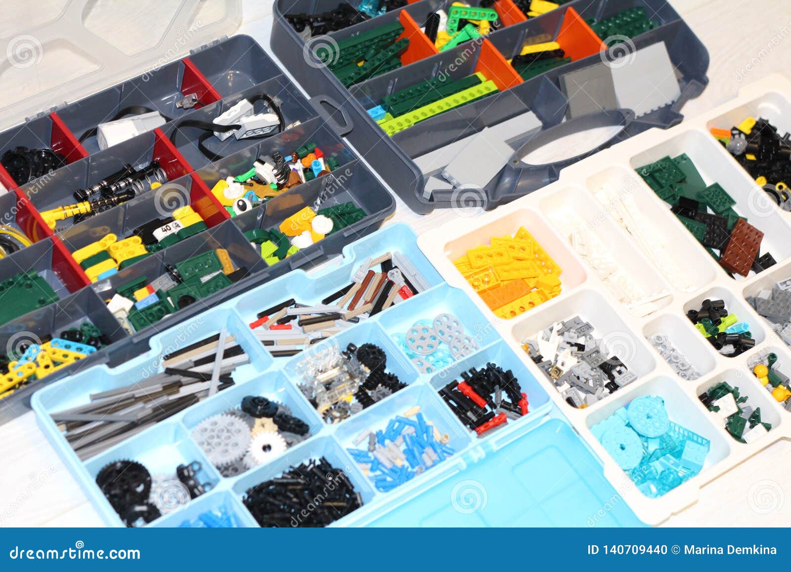 Boxes with Details from the Designer. Designer for the Assembly of ...