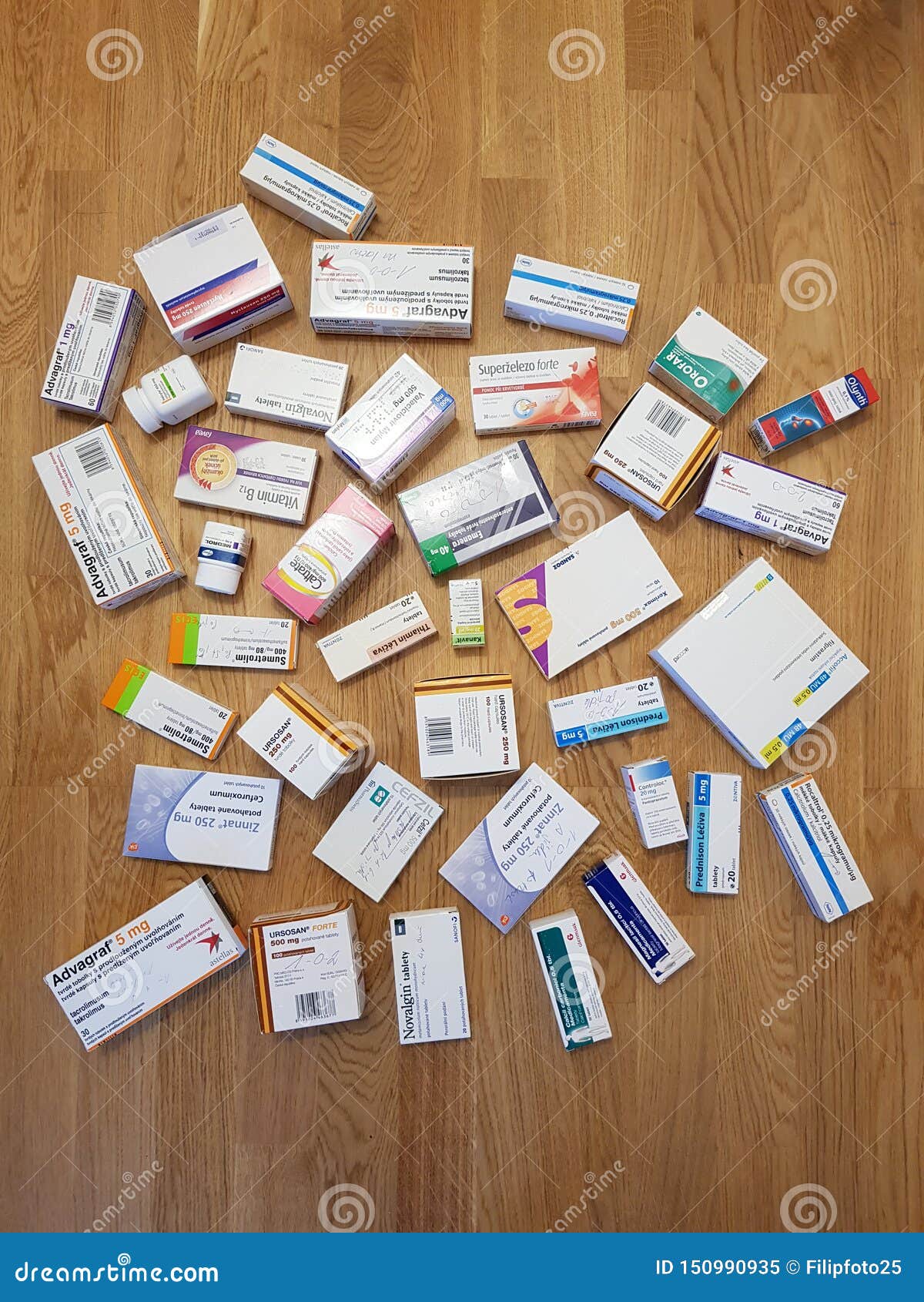 Boxes with Different Medicines Editorial Image - Image of boxes, brand ...