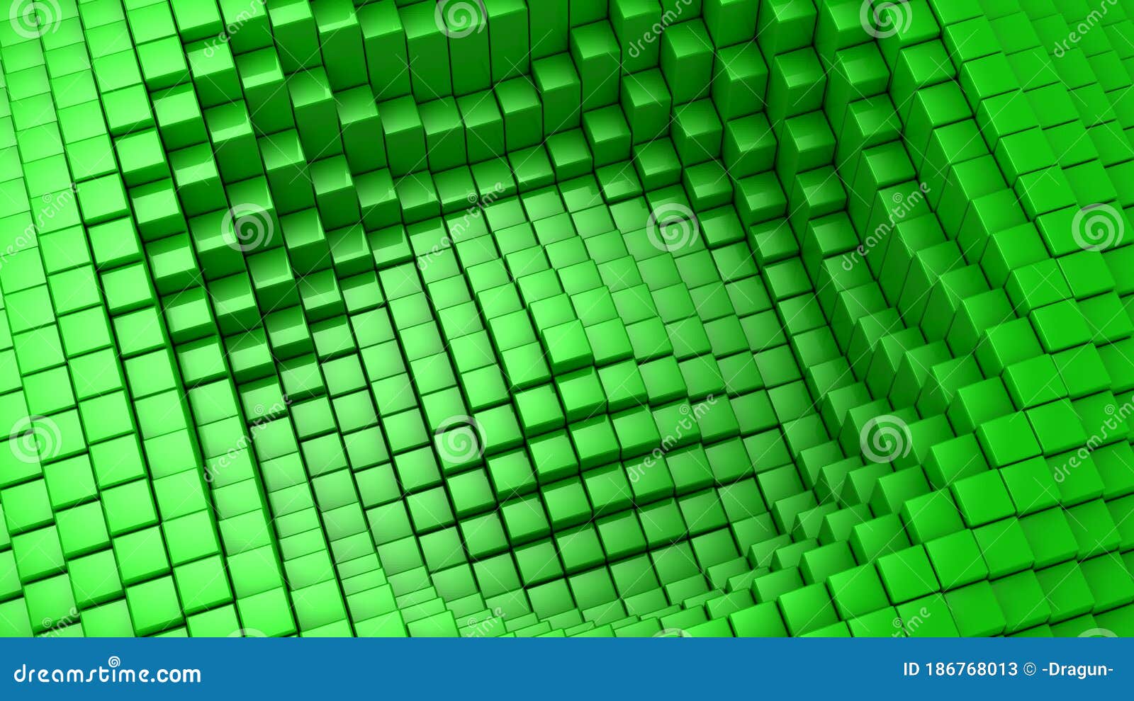 Boxes Form a Wave stock video. Video of abstract, design - 186768013