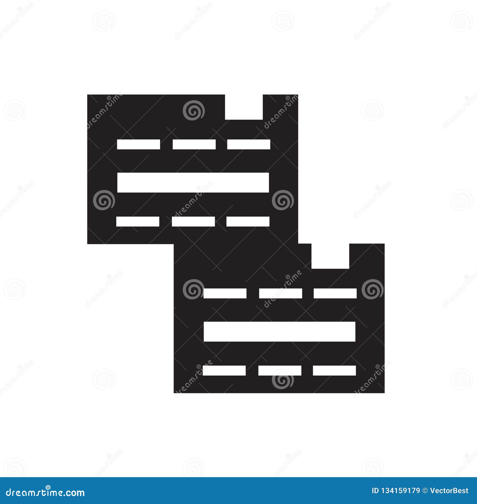 Boxes Icon Vector Sign and Symbol Isolated on White Background, Boxes ...