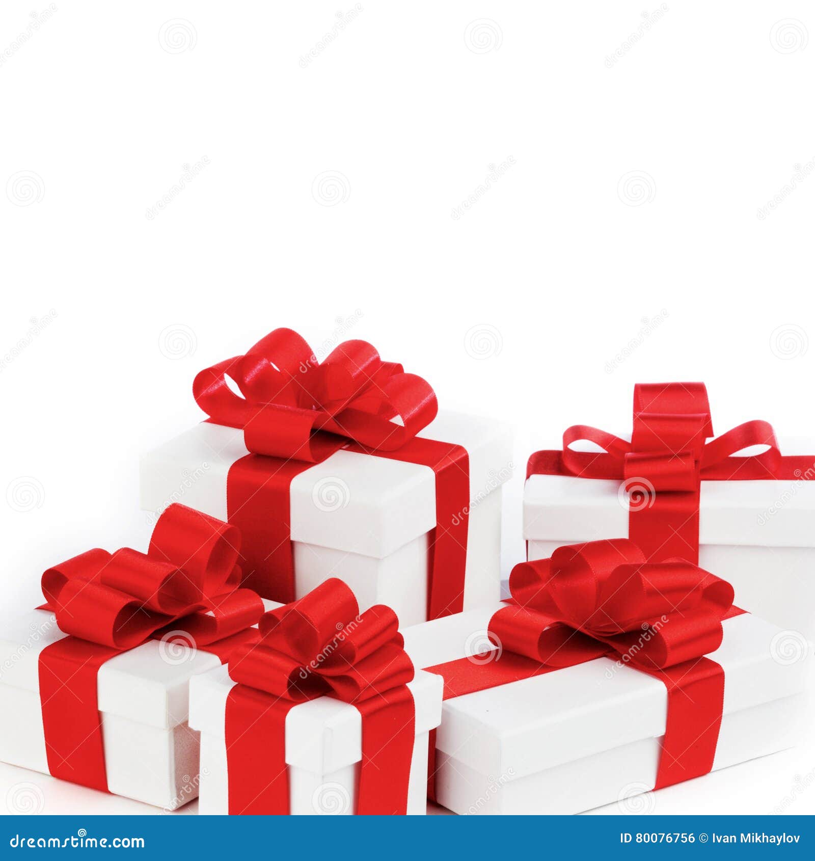 Boxes with presents stock photo. Image of isolated, xmas - 80076756