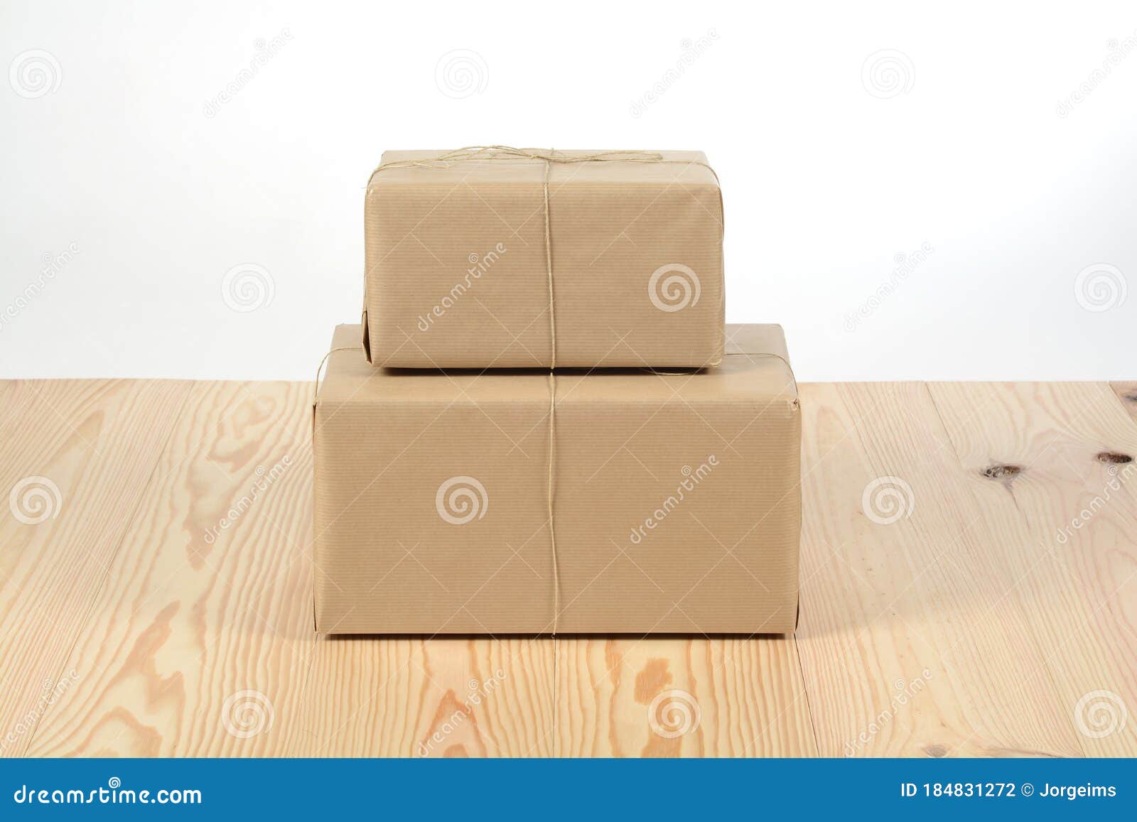 Boxes ready for shipping stock photo. Image of package - 184831272