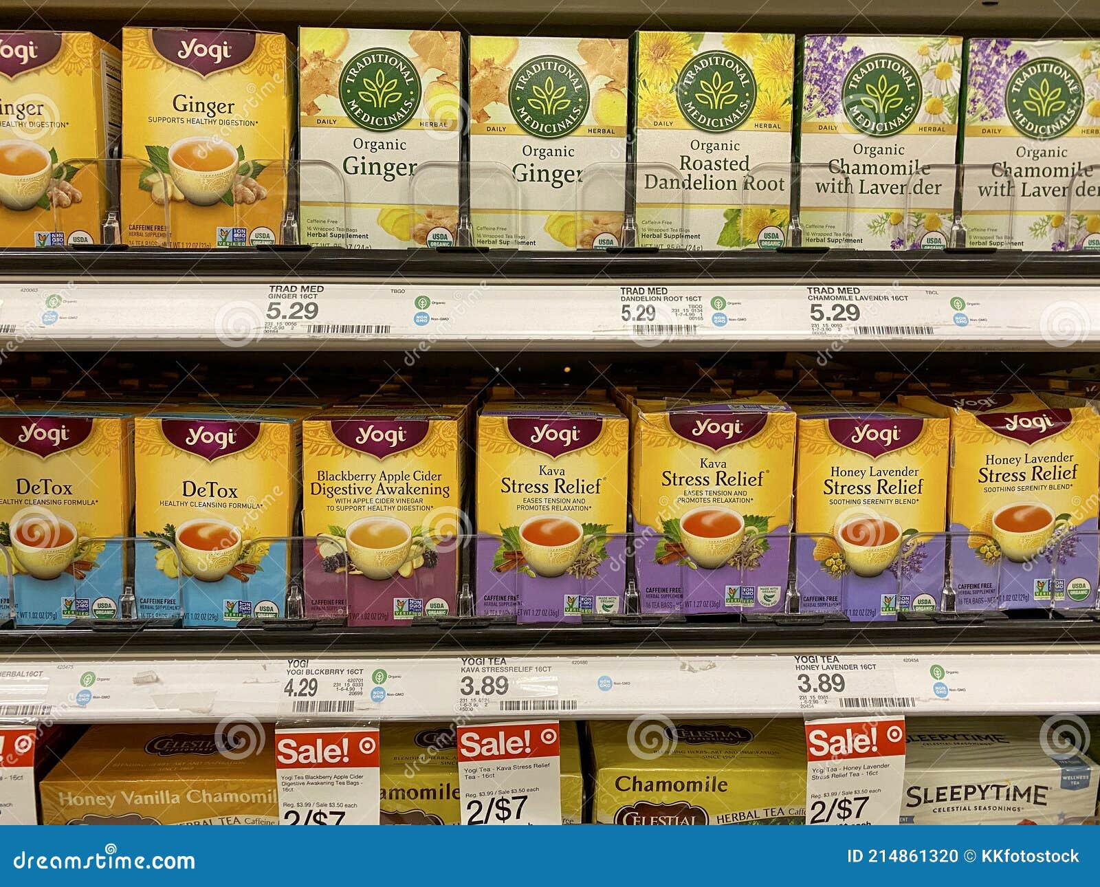 Boxes of Tea on a Store Shelf at a Market Editorial Image - Image of ...
