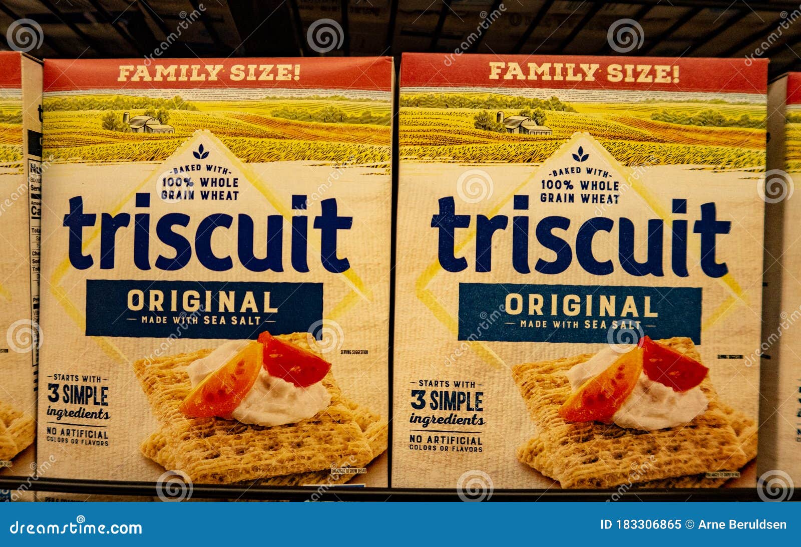 A Boxes of Triscuit Crackers Editorial Image - Image of packages, shop ...