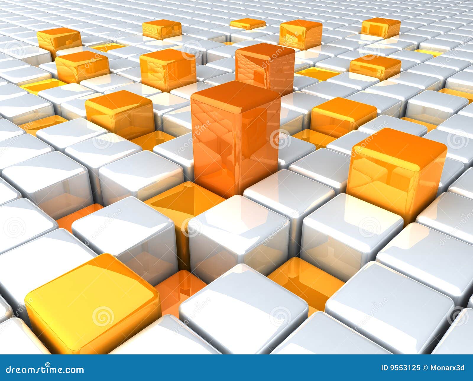 BoxesOrange stock illustration. Illustration of small - 9553125