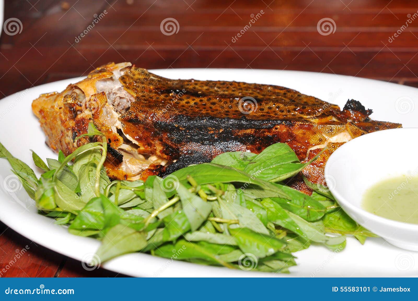 Boxfish stock image. Image of beautiful, meal, gourmet - 55583101