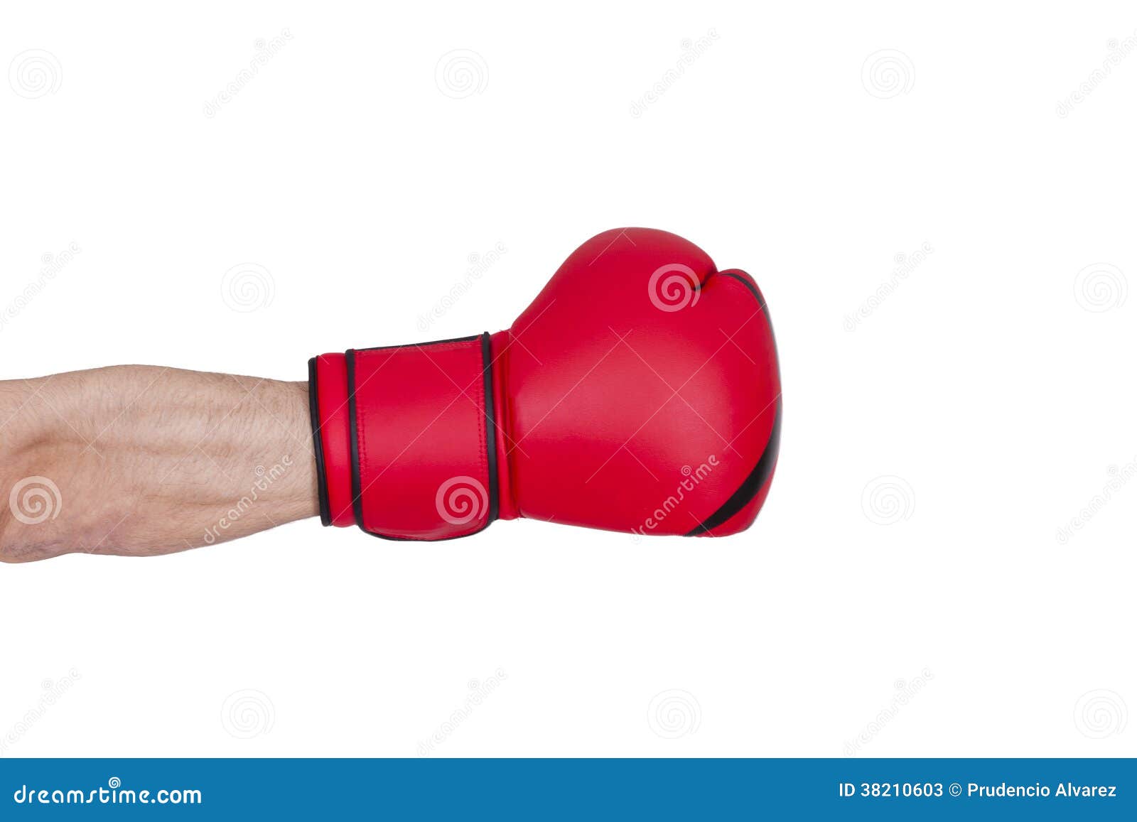 Boxhandschuh stockbild. Bild von aktiv, schattenbild - 38210603