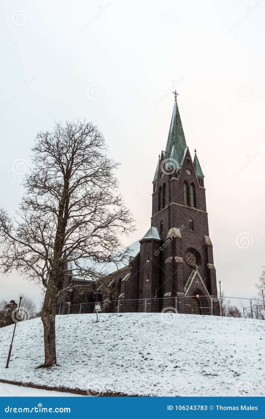 Boxholm Church stock image. Image of holy, church, religion - 106243783