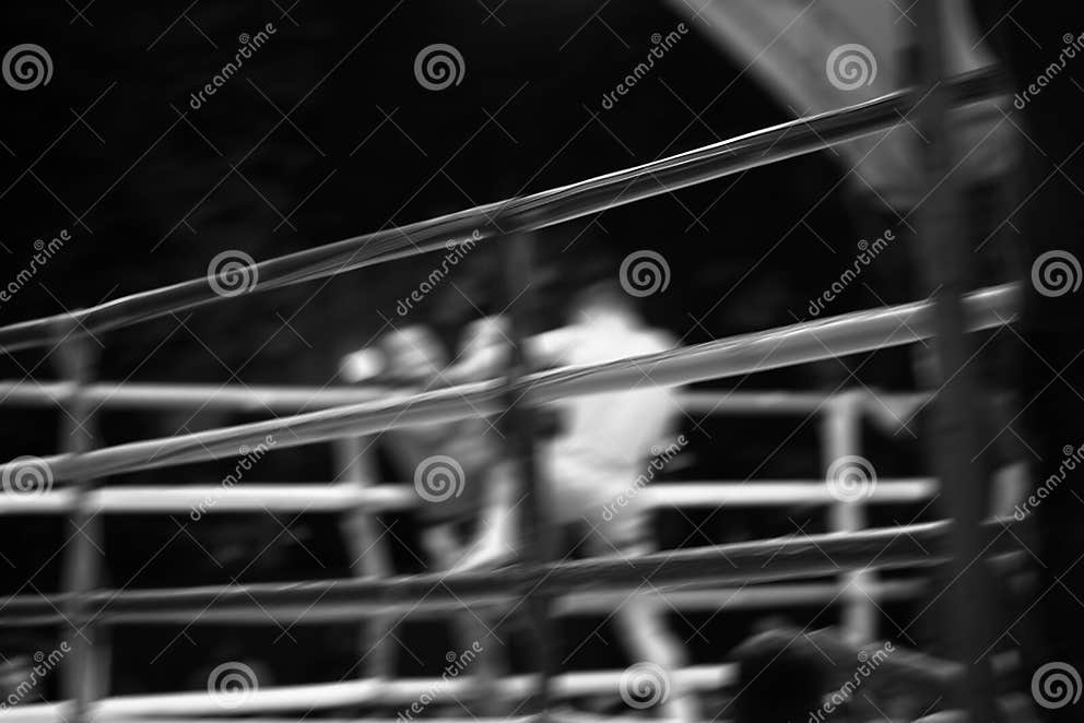 Boxing Activity Abstract Background. Blur Motion Stock Image - Image of ...