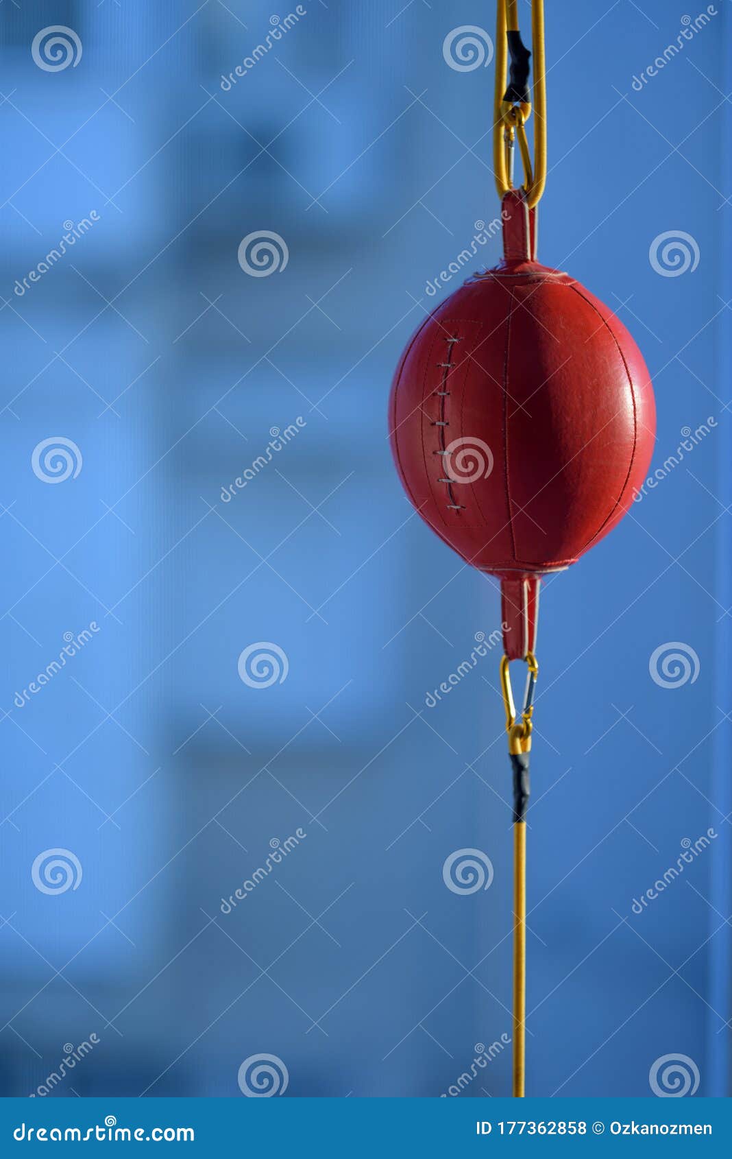 Boxing ball, punch ball stock photo. Image of aggressive - 177362858