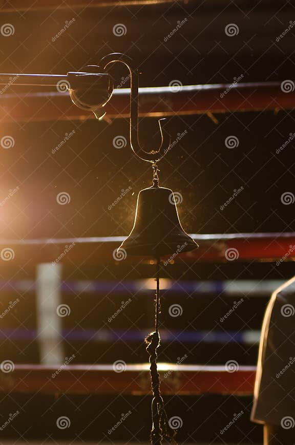 Boxing Bell stock photo. Image of time, championship - 48303114