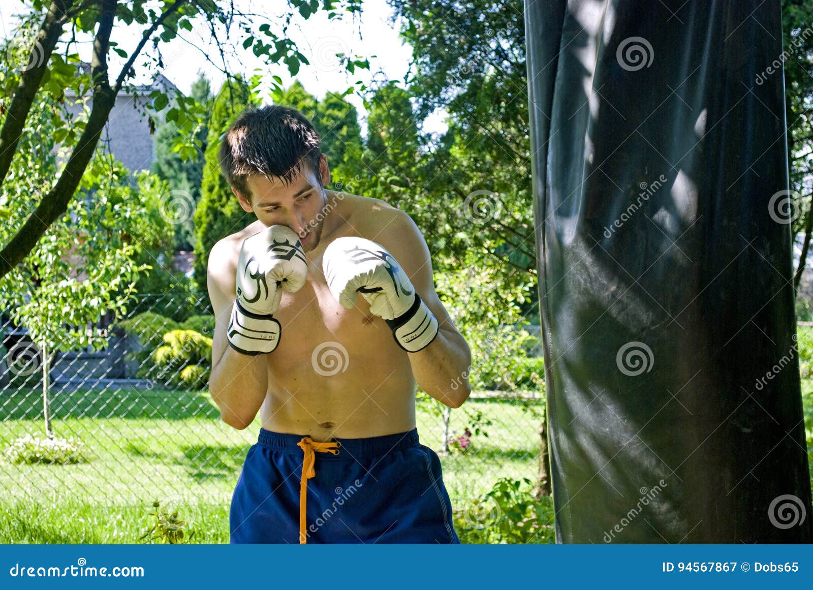 Boxing boy stock image. Image of boxing, punchbag, activity - 94567867
