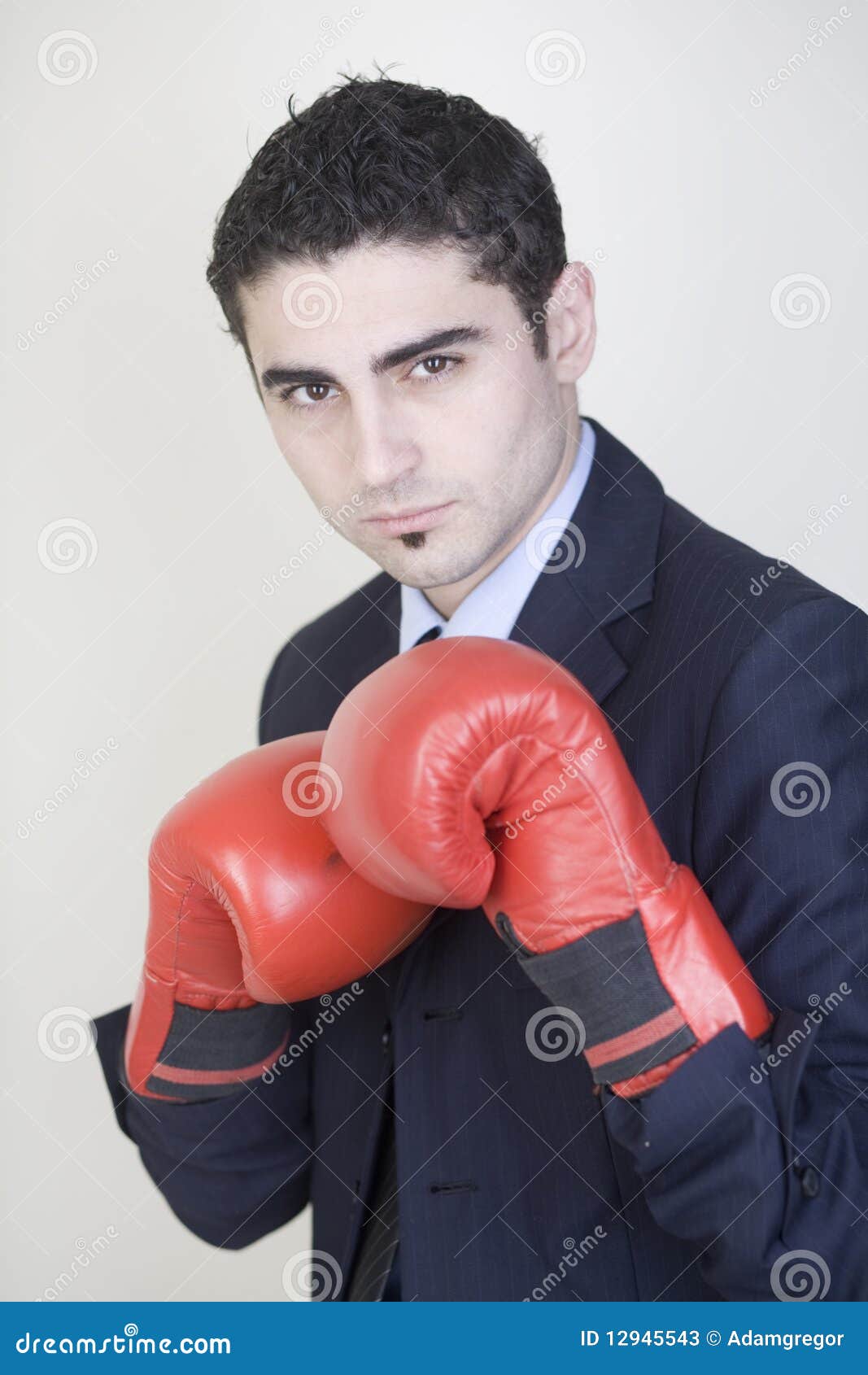 Boxing businessman stock image. Image of strong, sports - 12945543