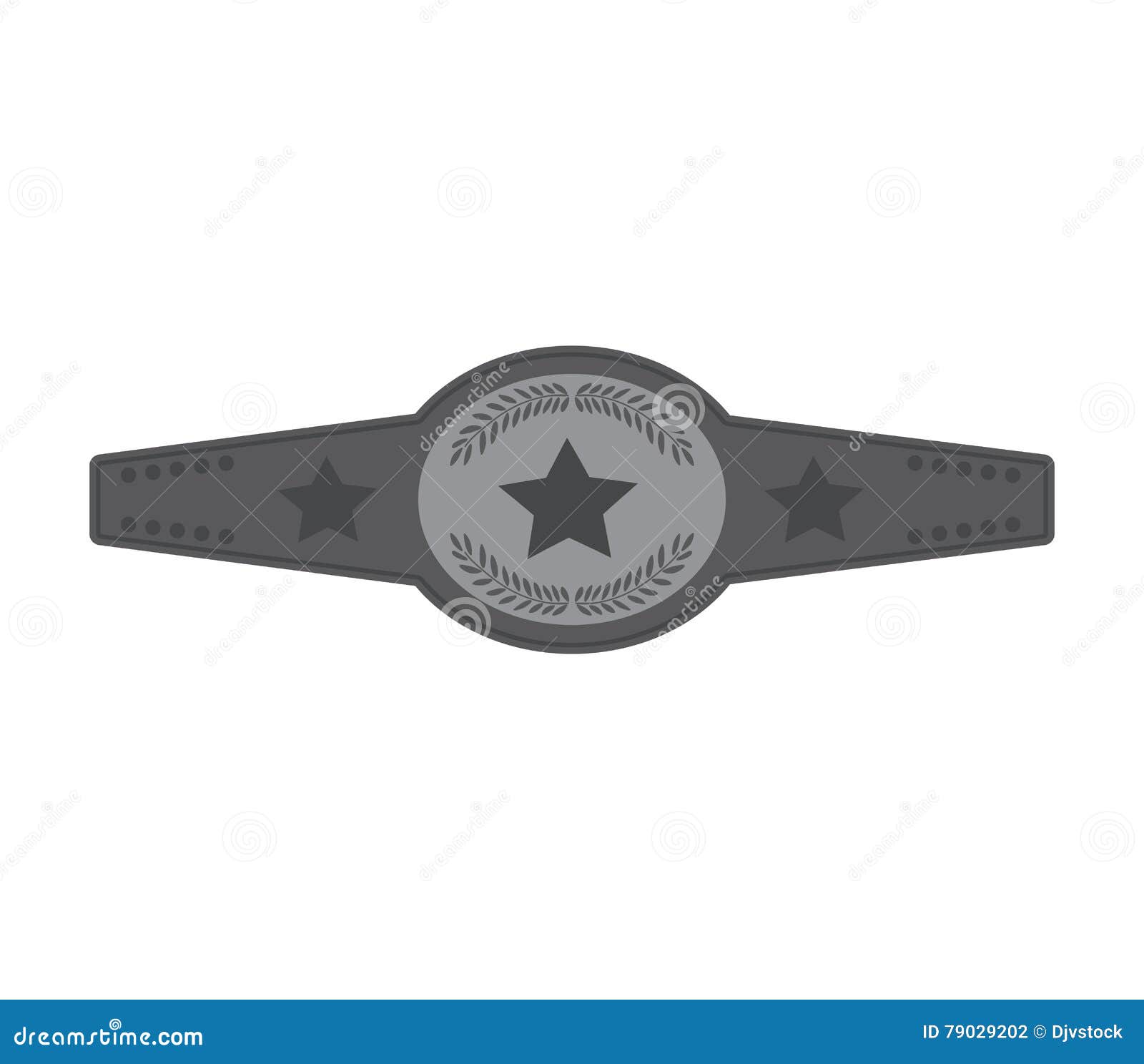 Boxing Championship Belt Isolated Icon Stock Vector - Illustration of ...