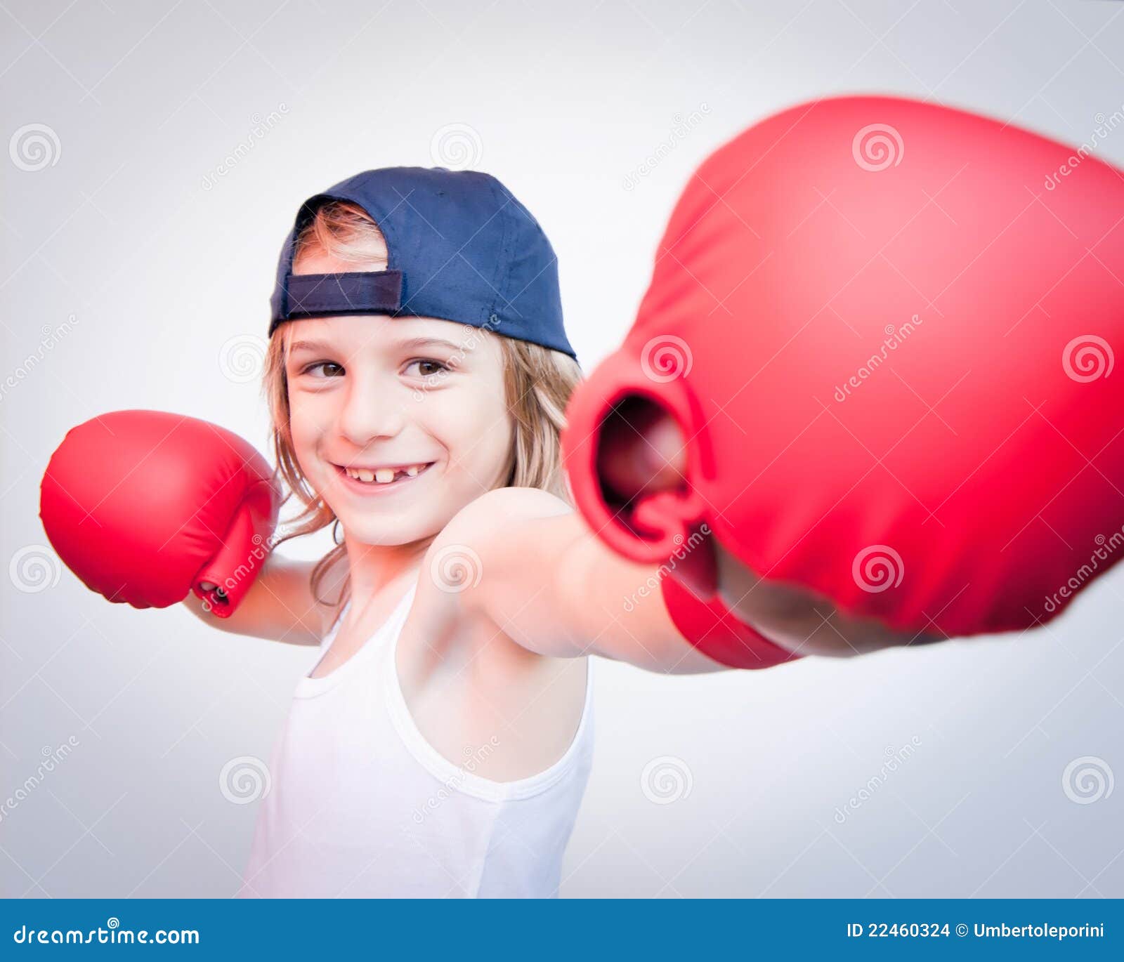 Boxing child stock photo. Image of sports, cute, fitness - 22460324