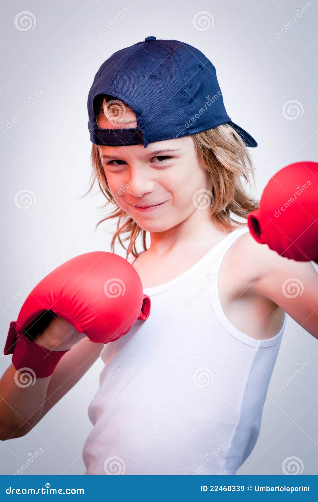 Boxing child stock image. Image of little, exercise, nice - 22460339