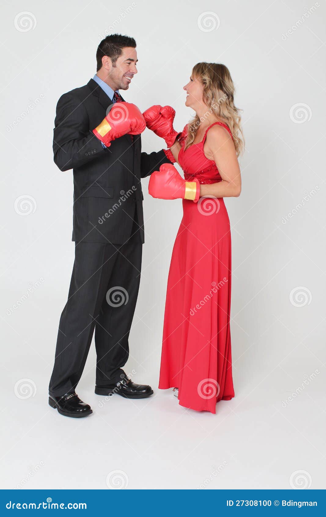 Boxing Couple stock photo. Image of boxing, face, boxers - 27308100