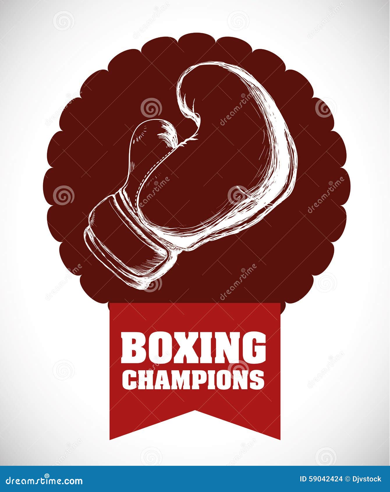 Boxing design stock vector. Illustration of protection - 59042424