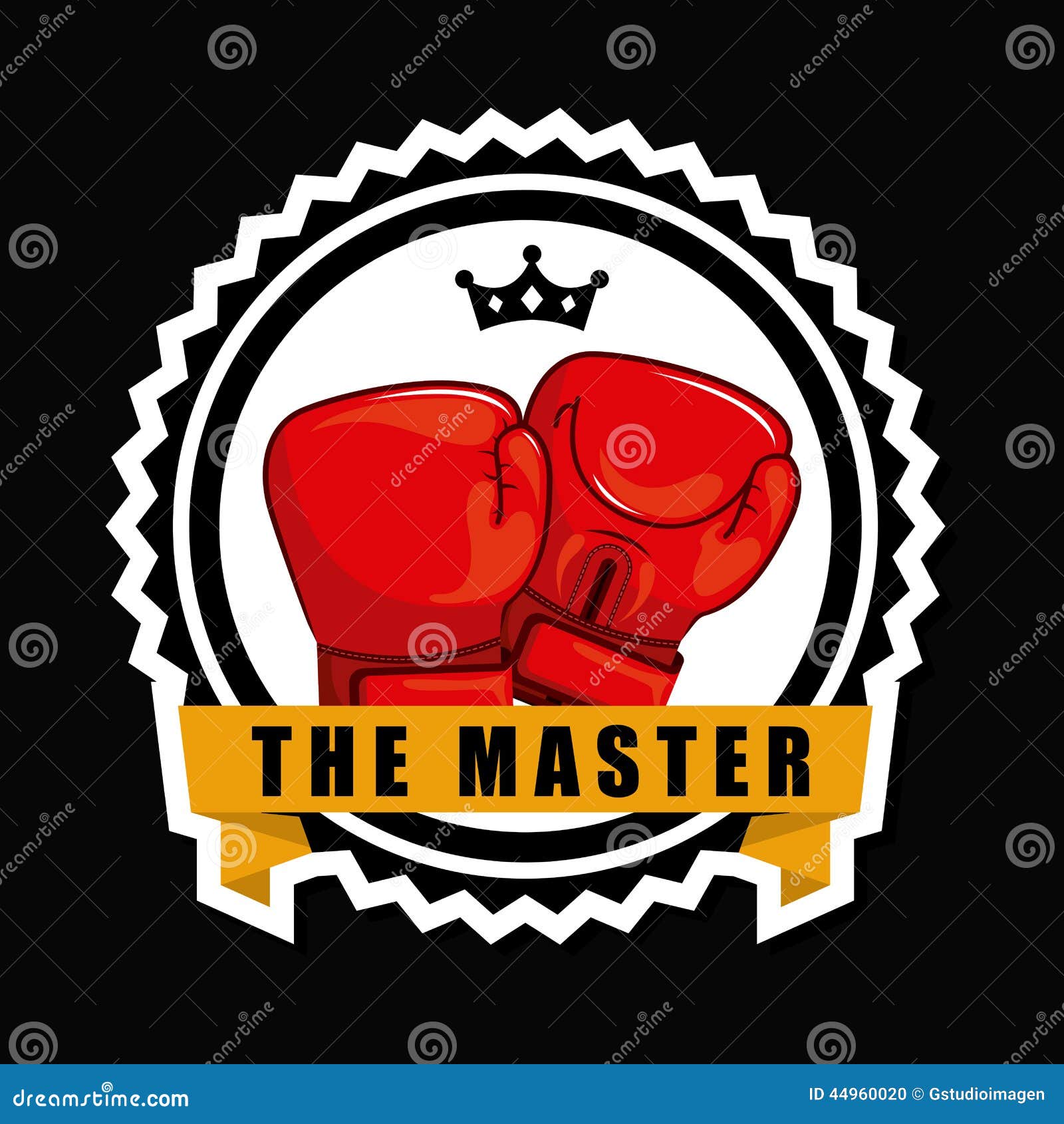Boxing design stock vector. Illustration of competition - 44960020