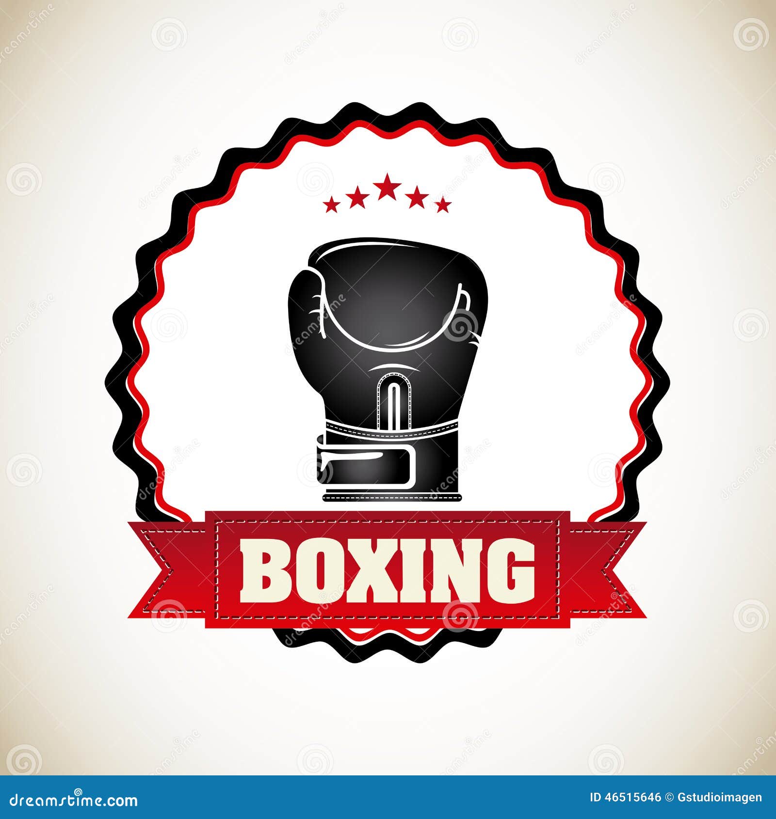 Boxing design stock vector. Illustration of equipment - 46515646