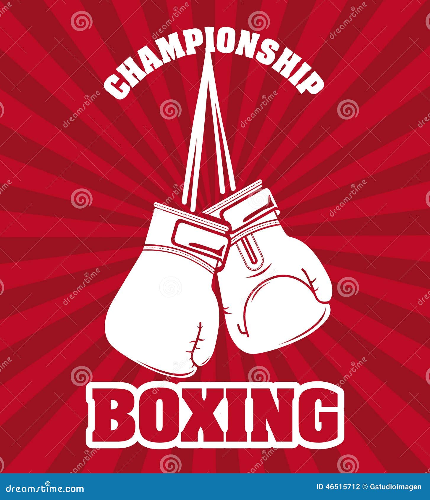 Boxing design stock vector. Illustration of clip, symbol - 46515712