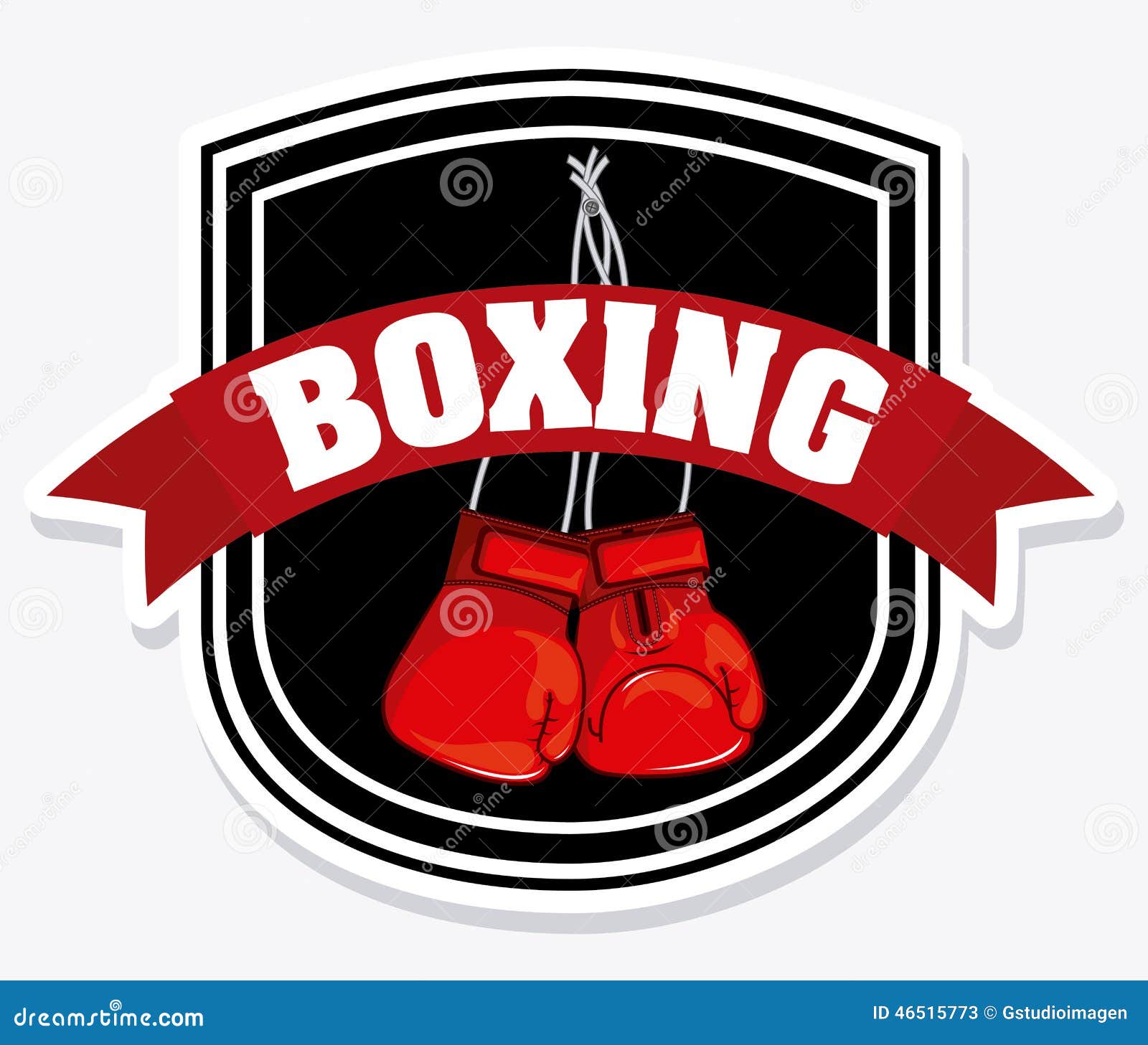 Boxing design stock vector. Illustration of boxing, competition - 46515773