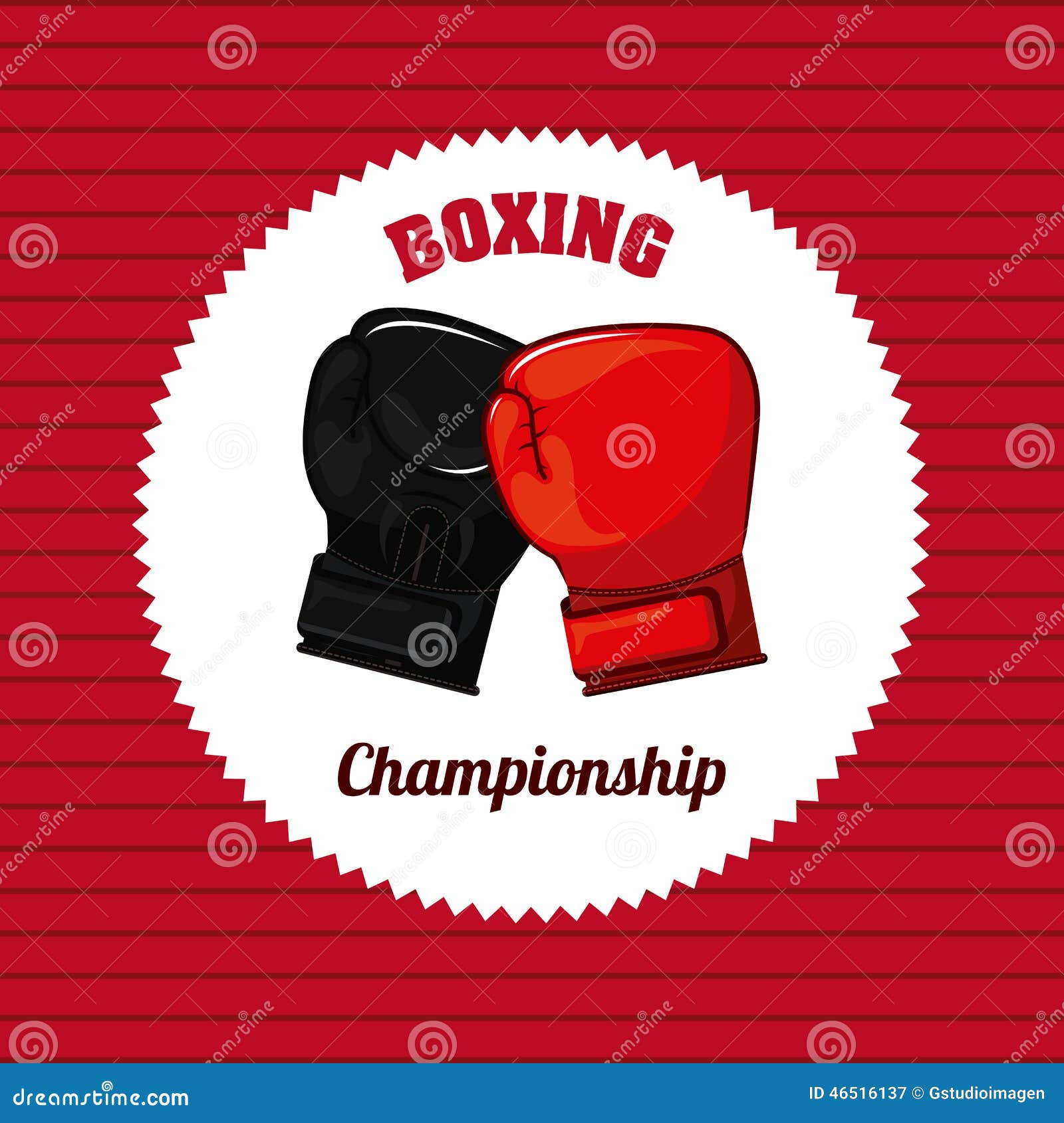 Boxing design stock vector. Illustration of punch, champion - 46516137
