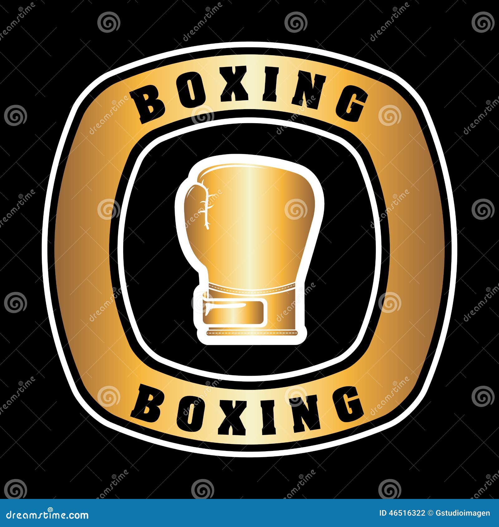 Boxing design stock vector. Illustration of knockout - 46516322