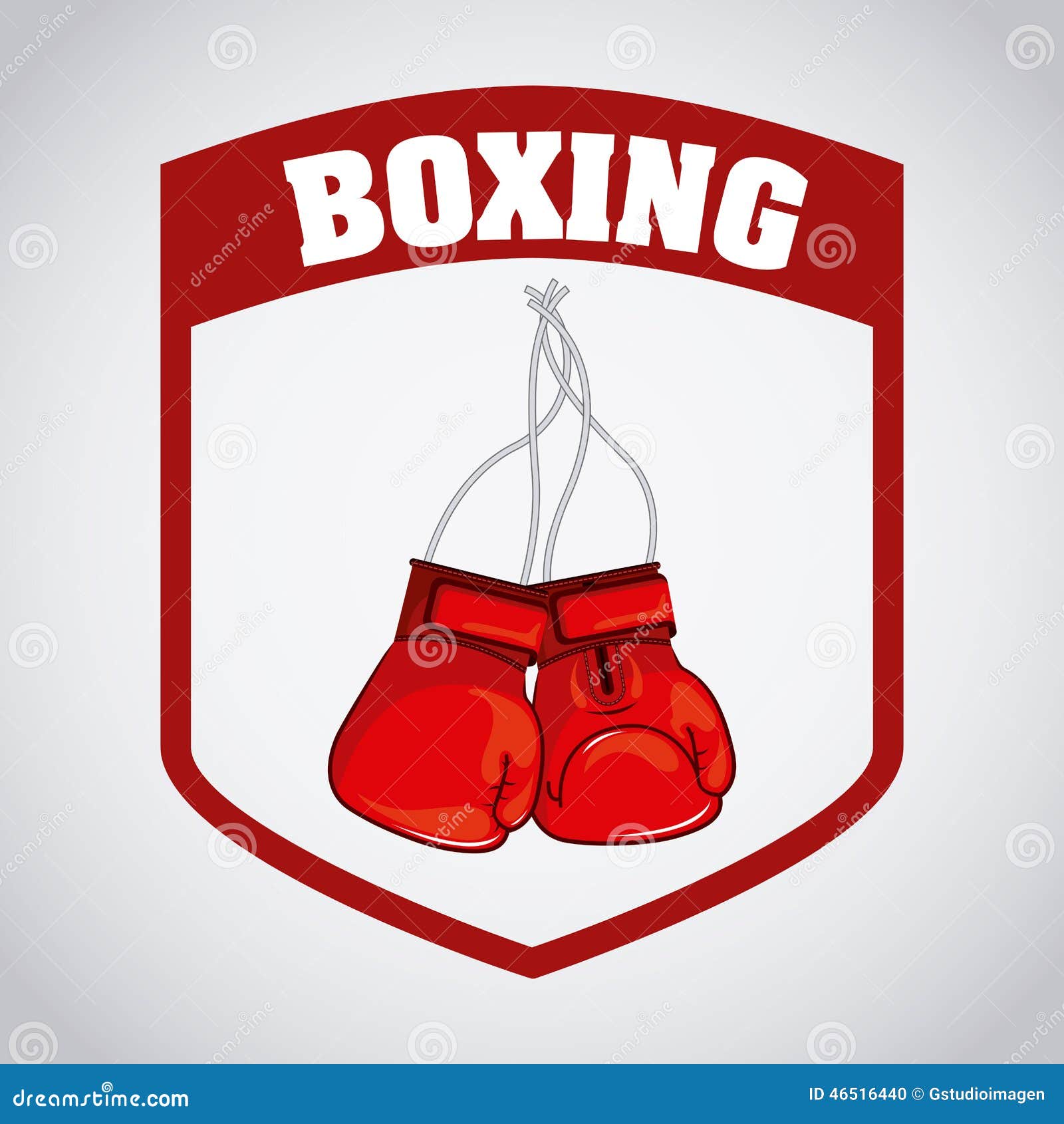 Boxing design stock vector. Illustration of competition - 46516440