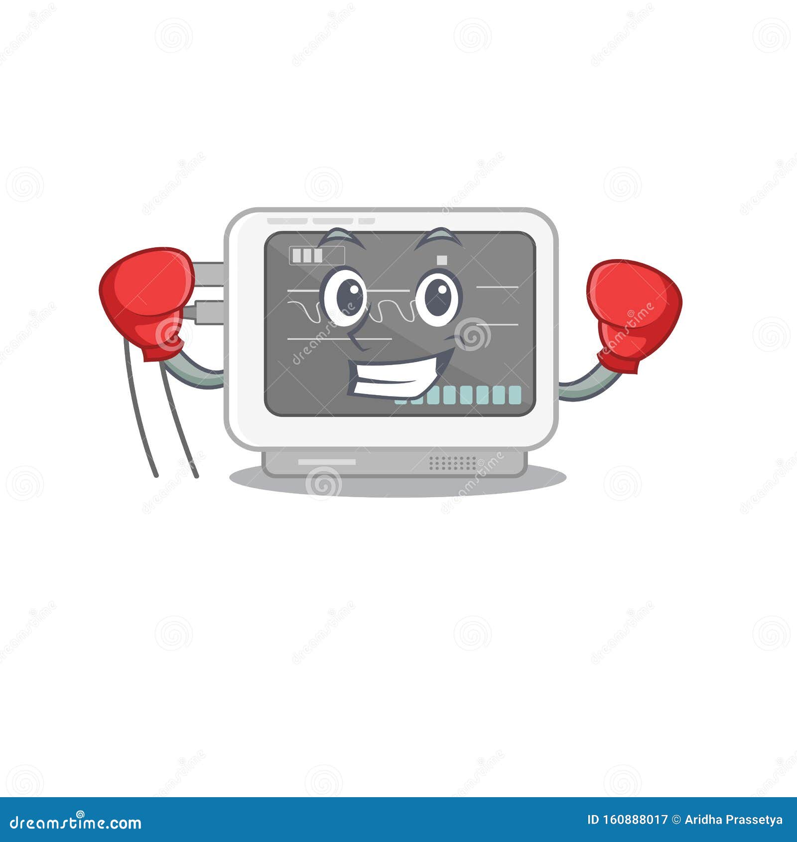 Electrocardiography Machine To Know Cardiac Rhythm Royalty-Free ...