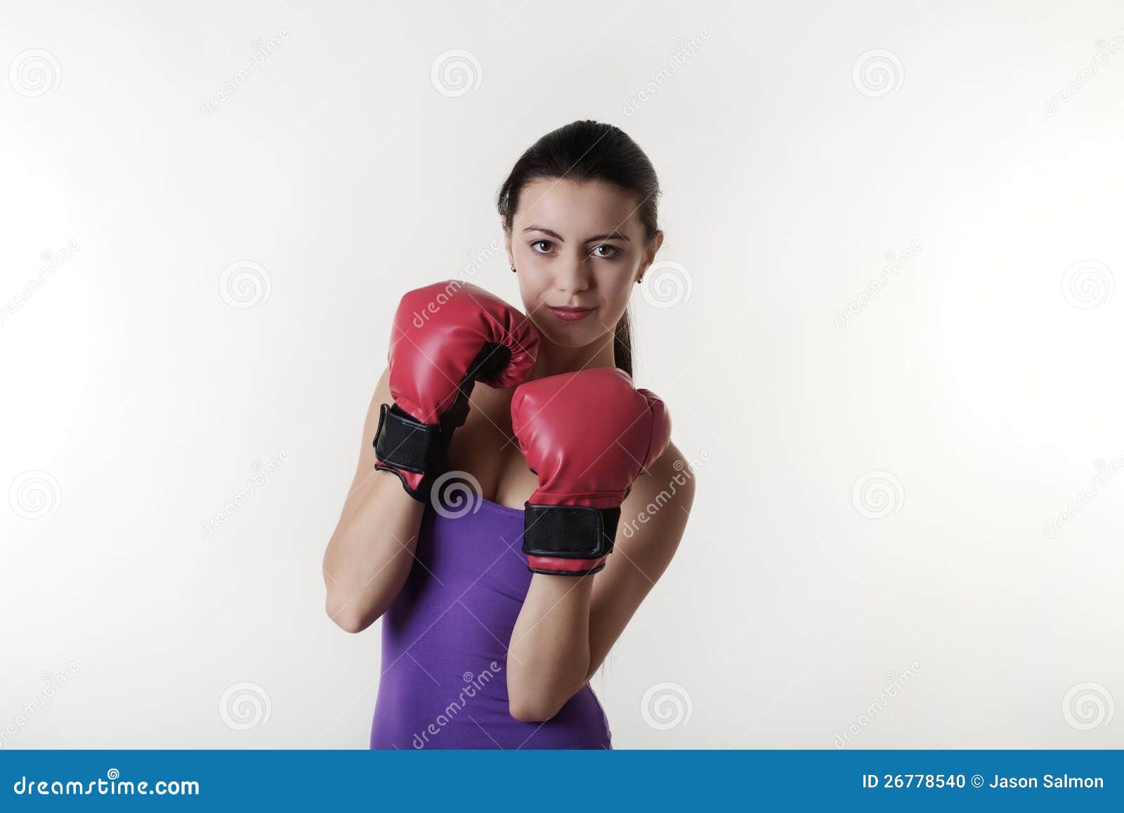 Boxing fit stock photo. Image of gloves, beautiful, people - 26778540