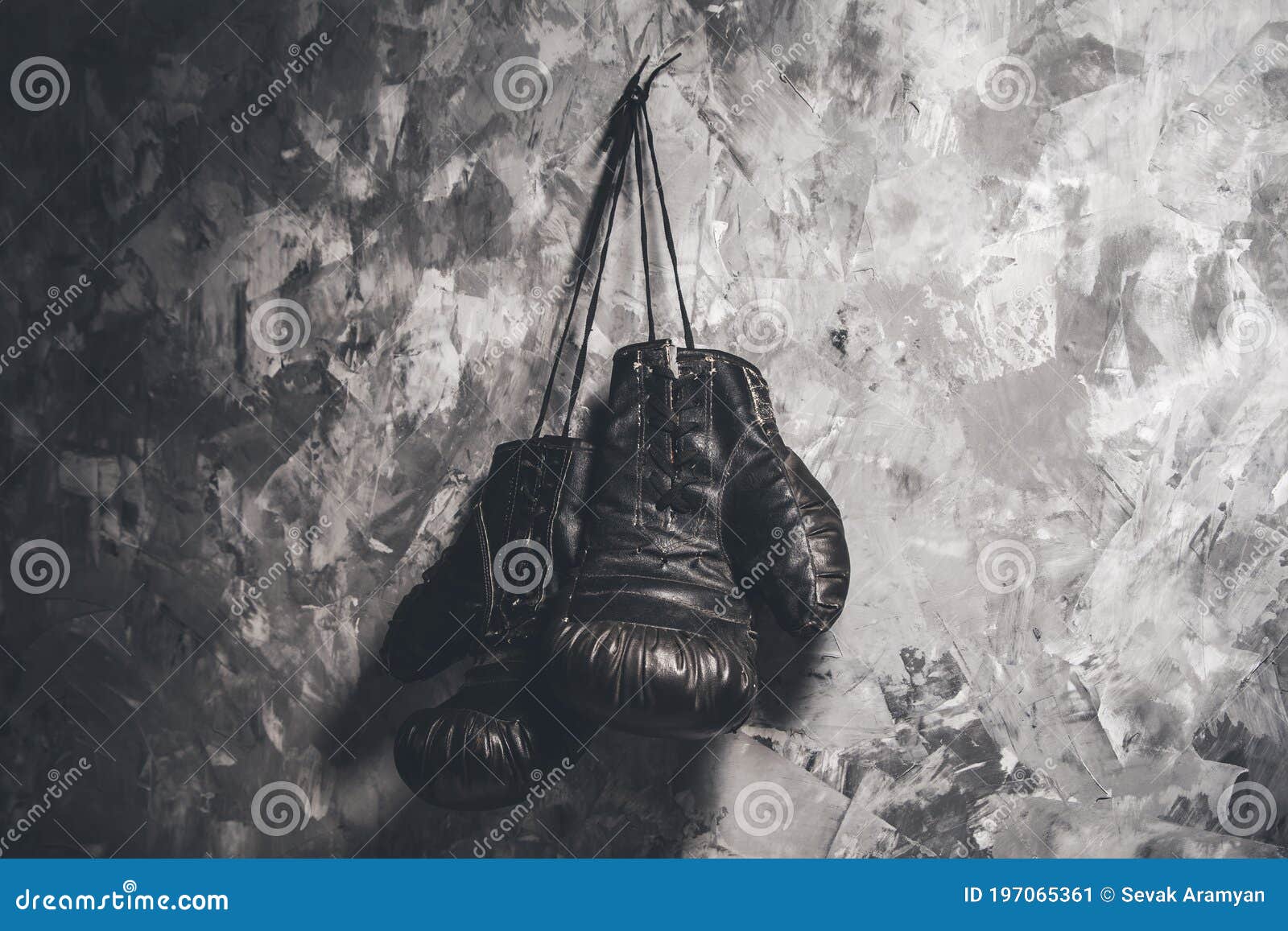 Boxing Gloves on Dark Background Stock Image - Image of white ...