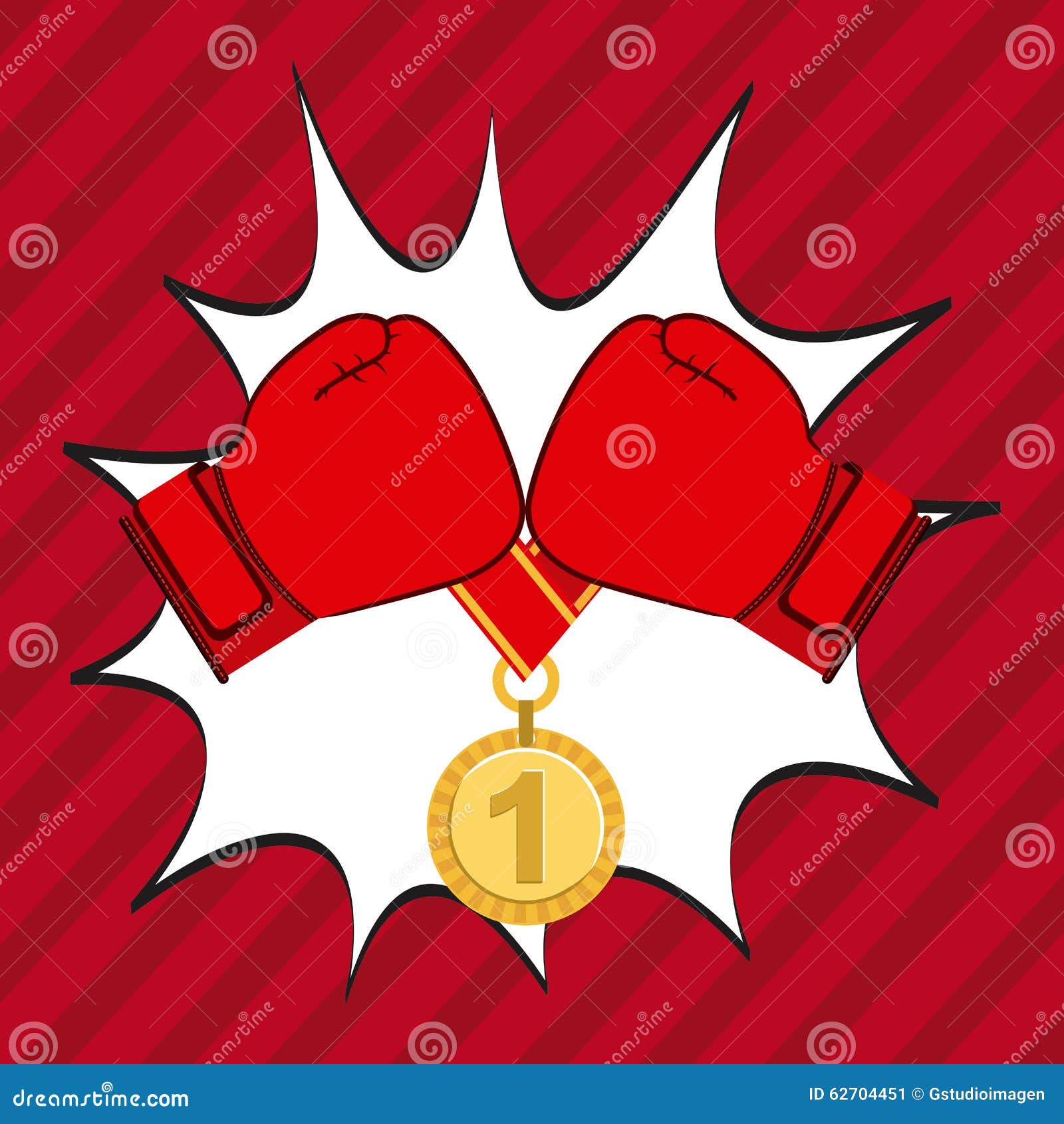 Boxing gloves design stock vector. Illustration of boxing - 62704451