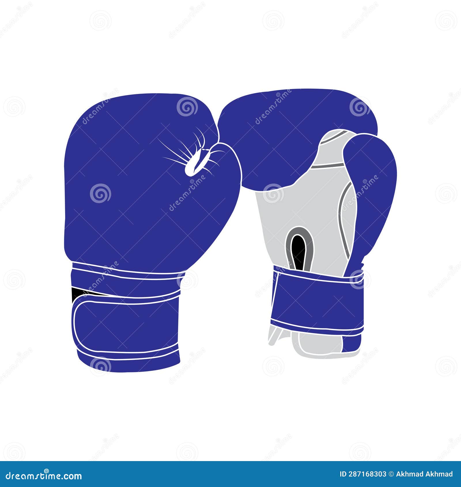 Boxing gloves icon stock illustration. Illustration of knockout - 287168303