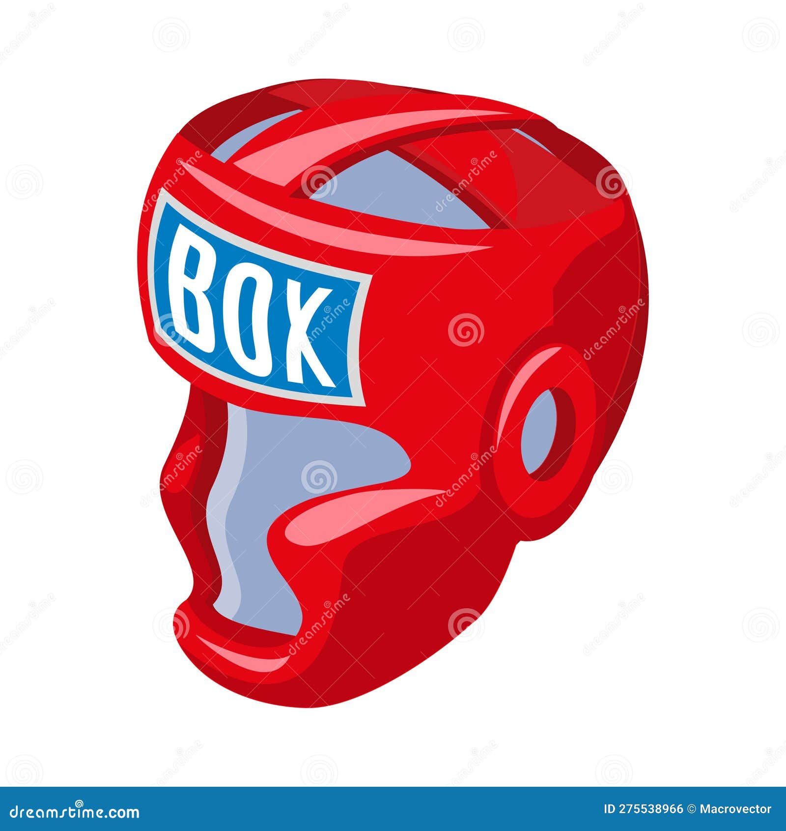 Boxing Helmet Icon stock vector. Illustration of action - 275538966