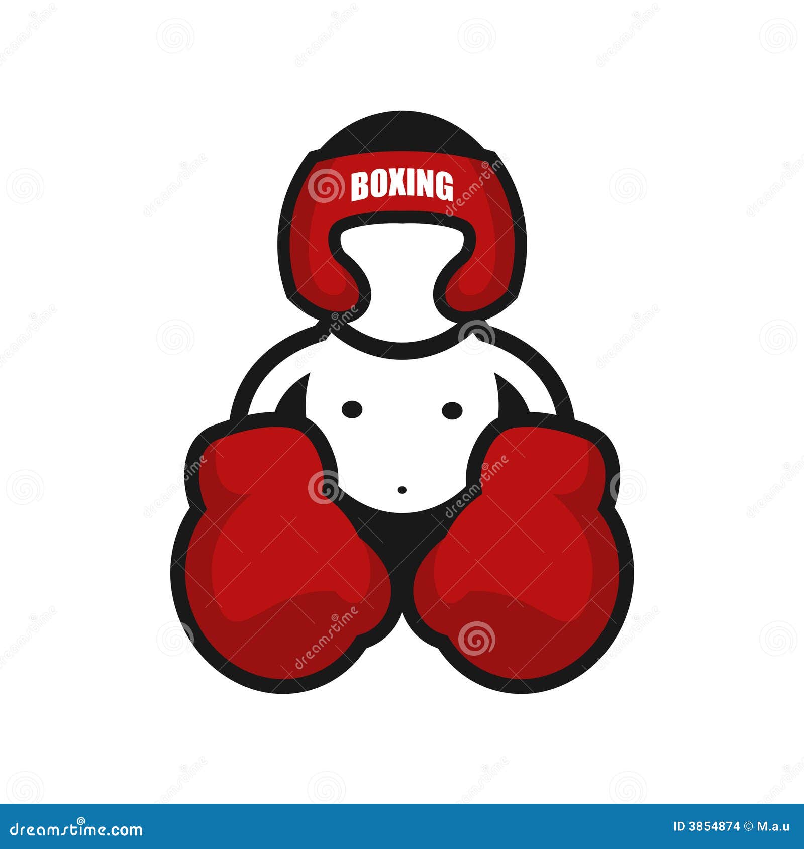 Boxing icon 2 stock vector. Illustration of isolated, glove - 3854874