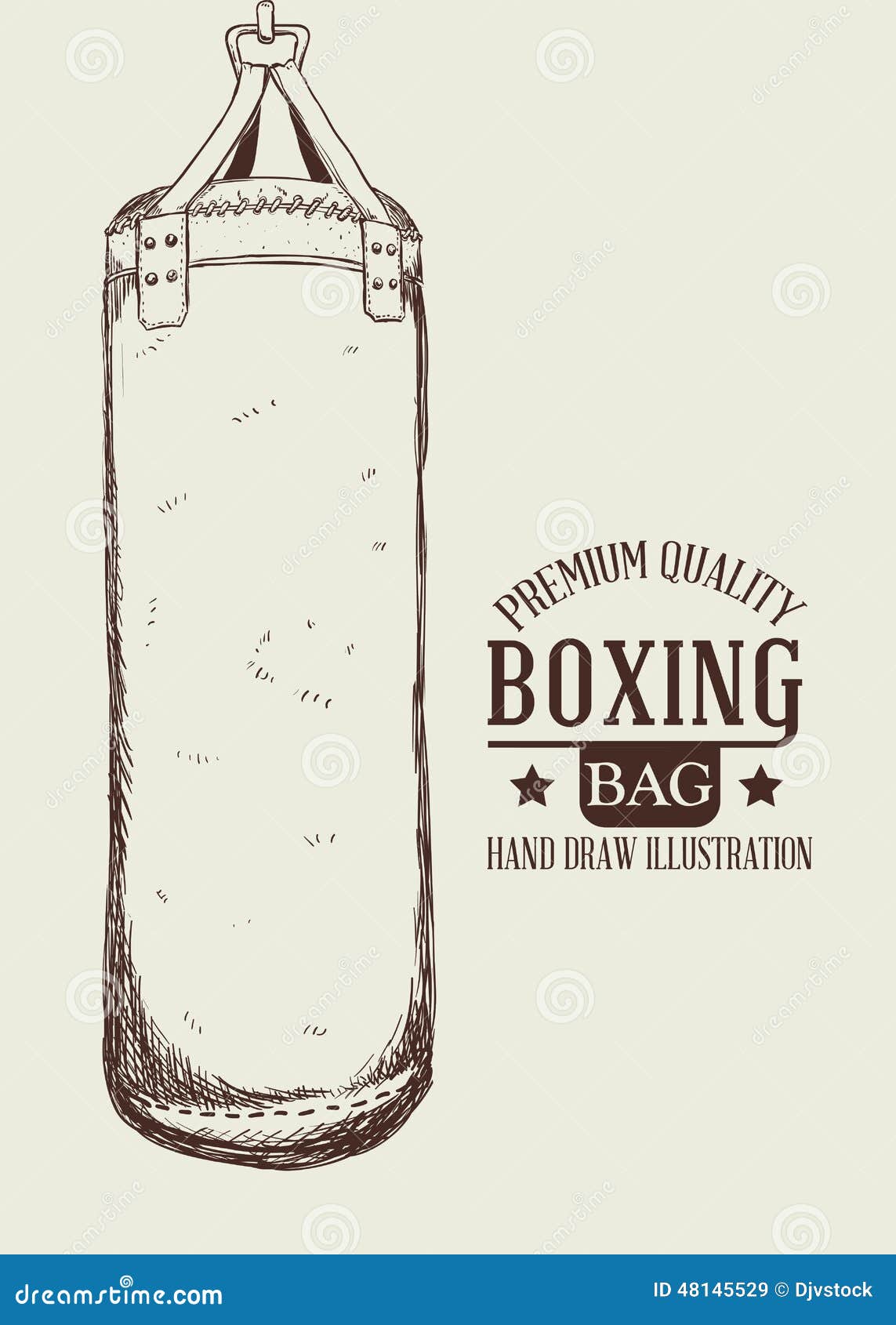 Boxing Label Design Vector Illustration Eps10 Graphic Stock Vector ...