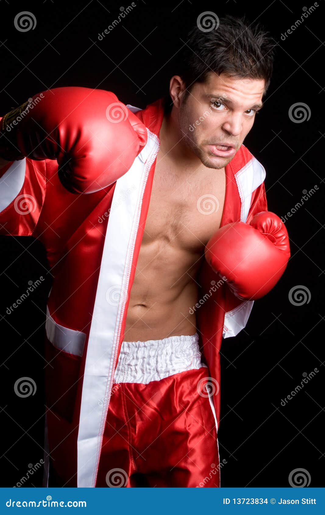 Boxing Man stock photo. Image of caucasian, angry, punching - 13723834